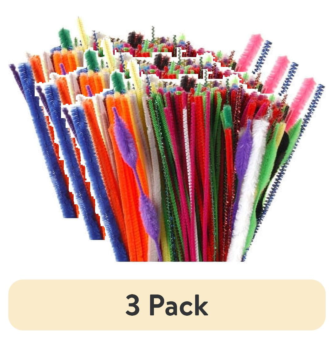(3 pack) Chenille Stems - Assorted Sizes - Assorted Colors - 350 pieces ...