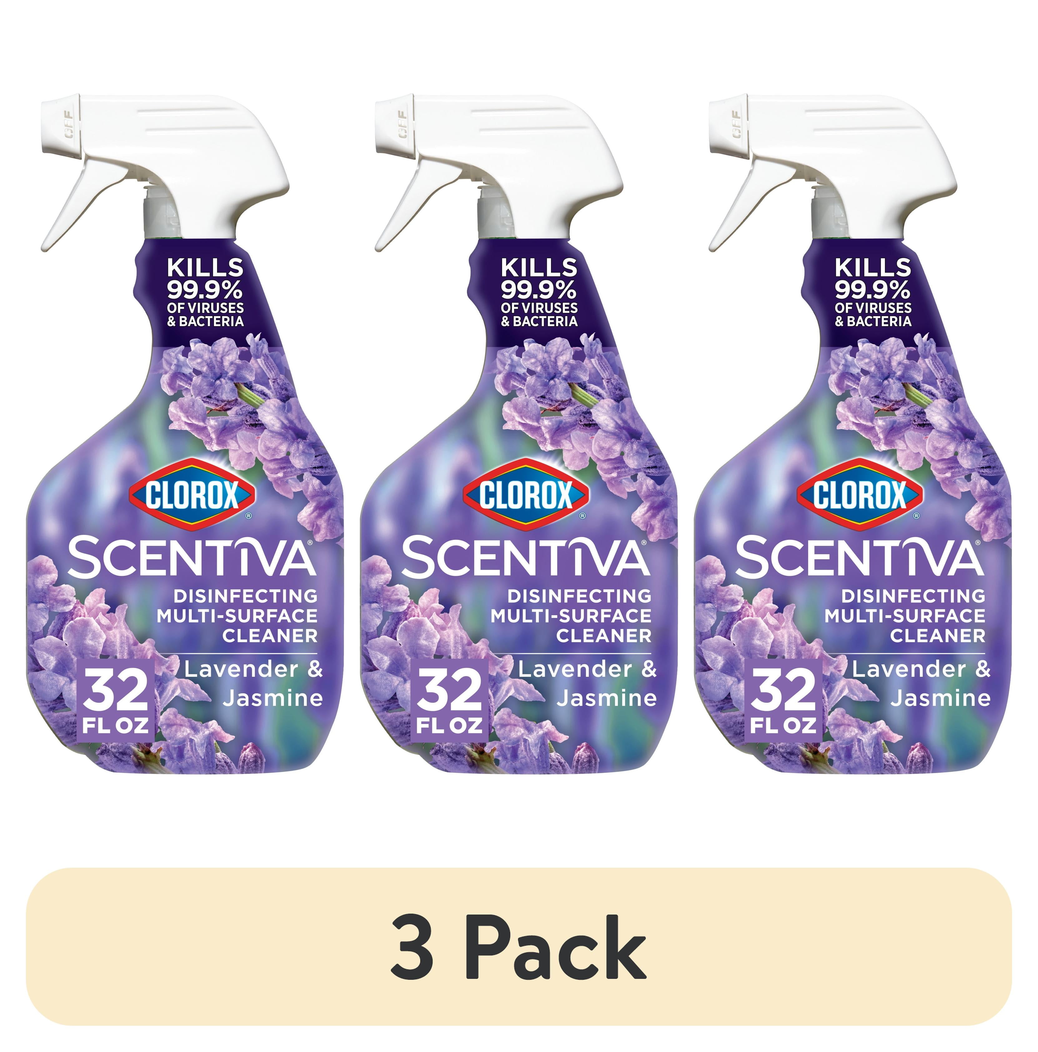 (3 pack) Clorox Scentiva Multi Surface Cleaner Spray, Lavender ...