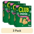 (3 pack) Club Minis Cinnamon Sugar Crackers, Holiday Snacks, 11 oz ...