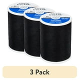 (3 pack) Coats & Clark All Purpose Black Polyester Thread, 300 Yards - Walmart.com