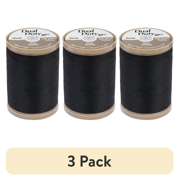(3 pack) Coats & Clark All Purpose Henna Red Polyester Thread, 300 ...