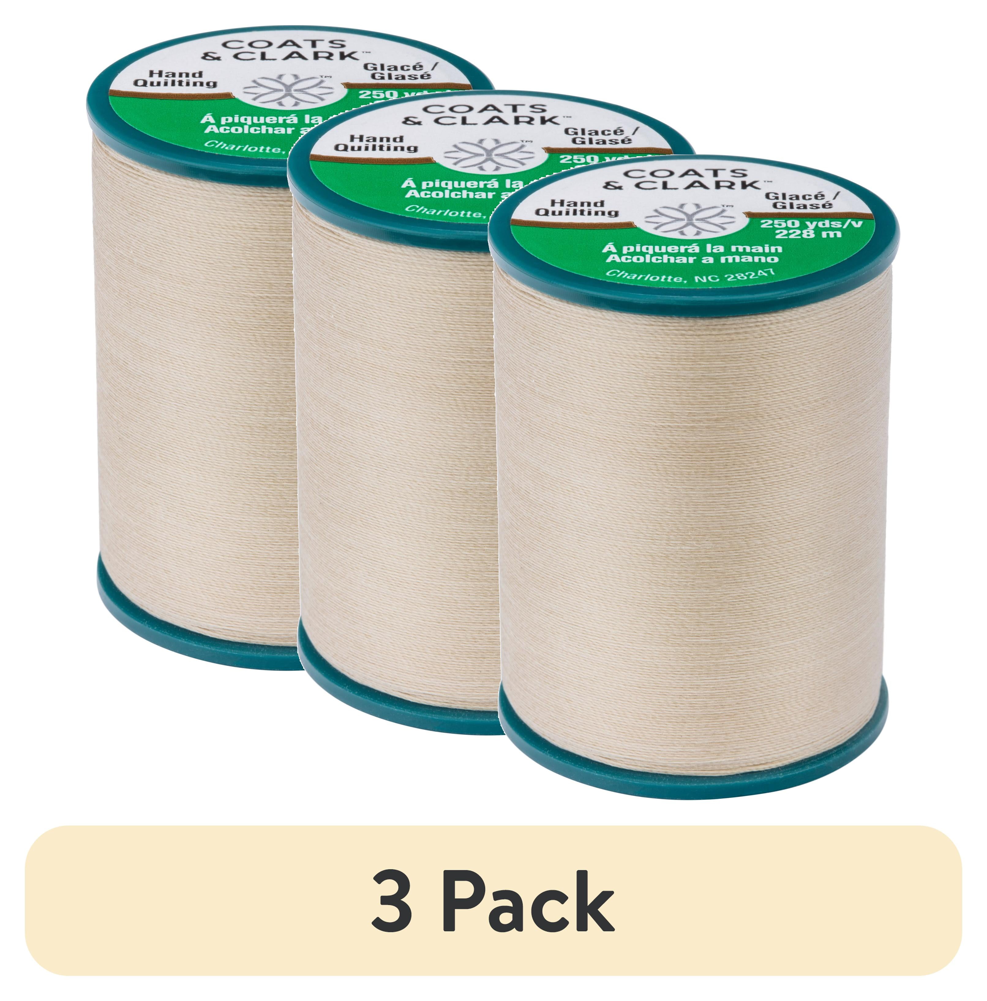(3 pack) Coats & Clark Dual Duty Hand Quilting Ecru Cotton/Polyester ...