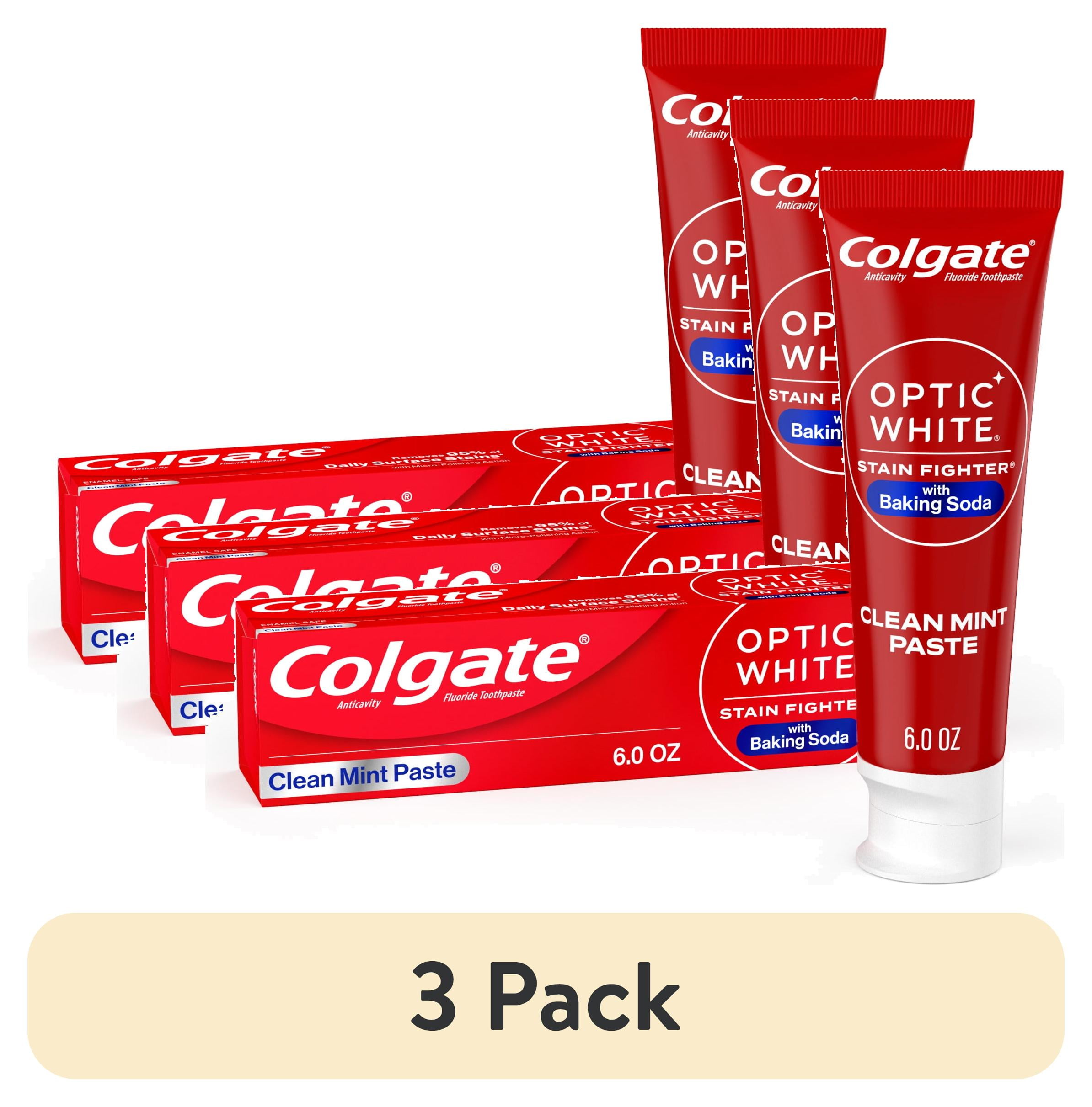(3 pack) Colgate Optic White Stain Fighter Teeth Whitening Toothpaste ...
