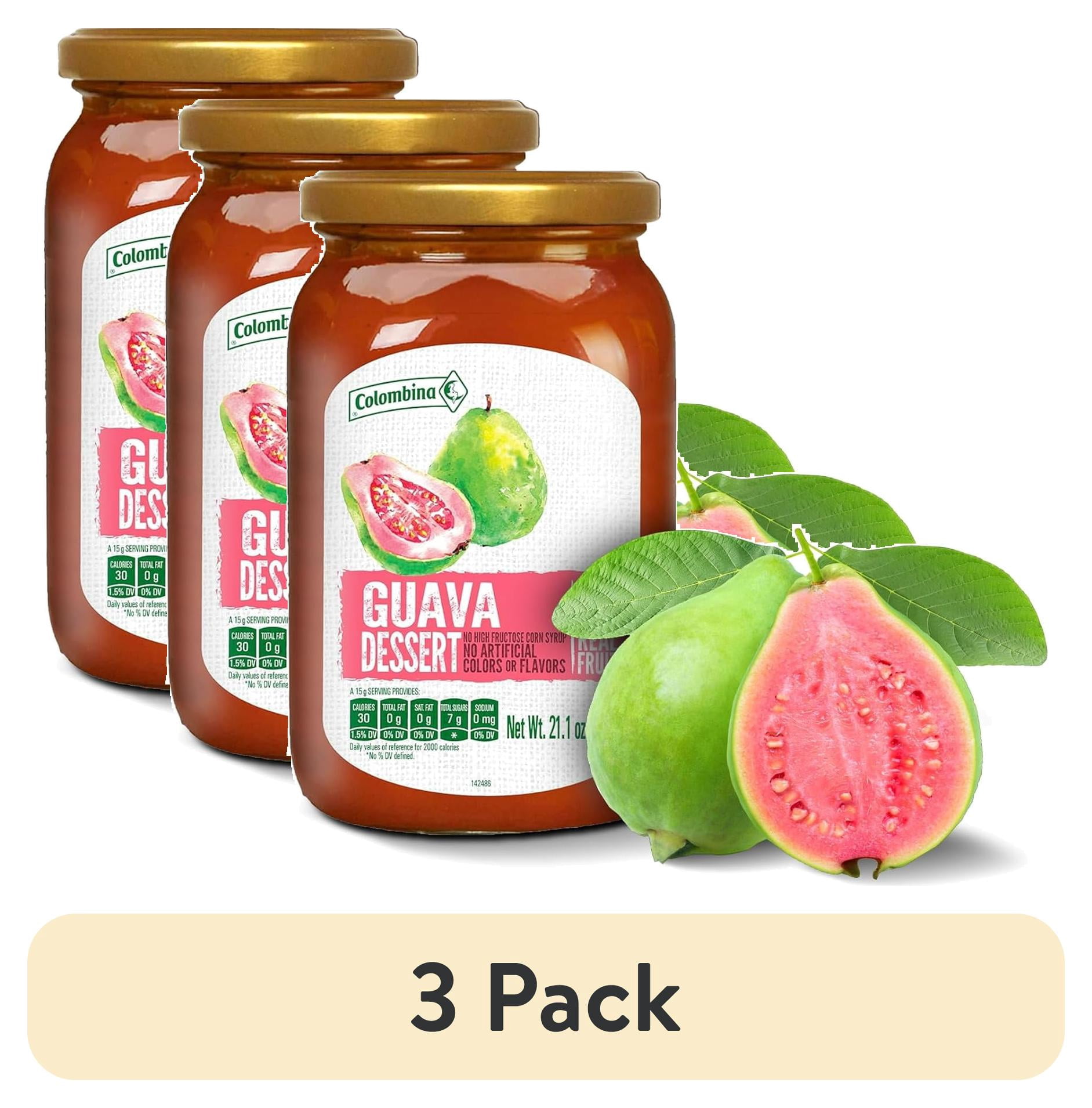 (3 pack) Colombina Guava Fruit Spread - 21.1 oz Jar - Walmart.com