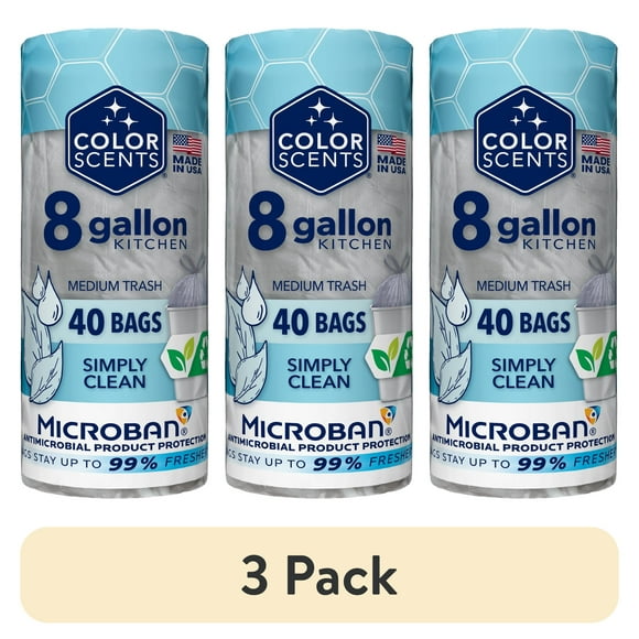 8 Gallon Trash Bags in Trash Bags - Walmart.com