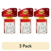 Command Clear Hooks & Strips Plastic/Wire Small 3 Hooks & 4 Strips/Pack ...