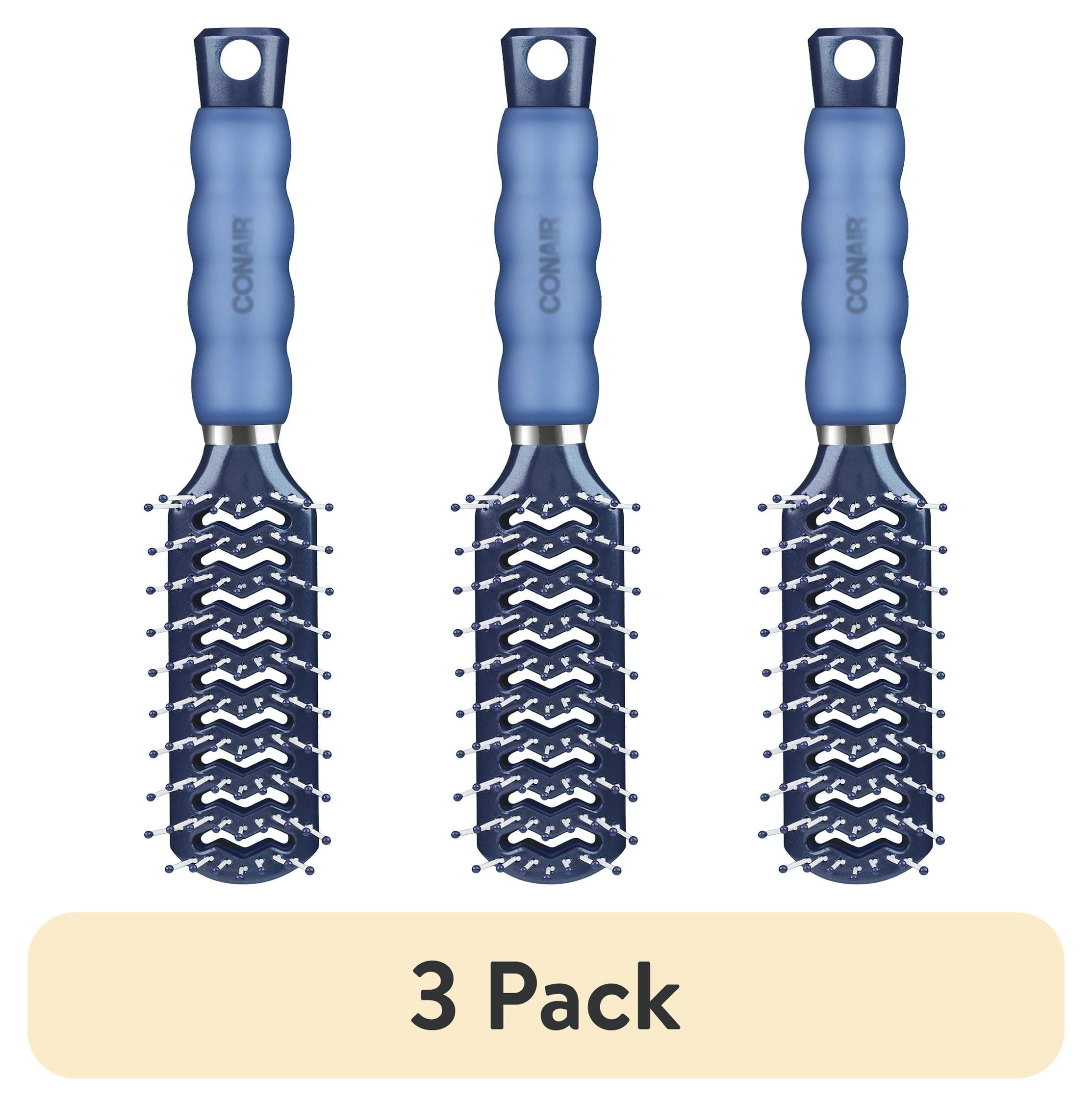 (3 pack) Conair Gel Grips Blow Dry Styling Vented Hair Brush - Walmart.com