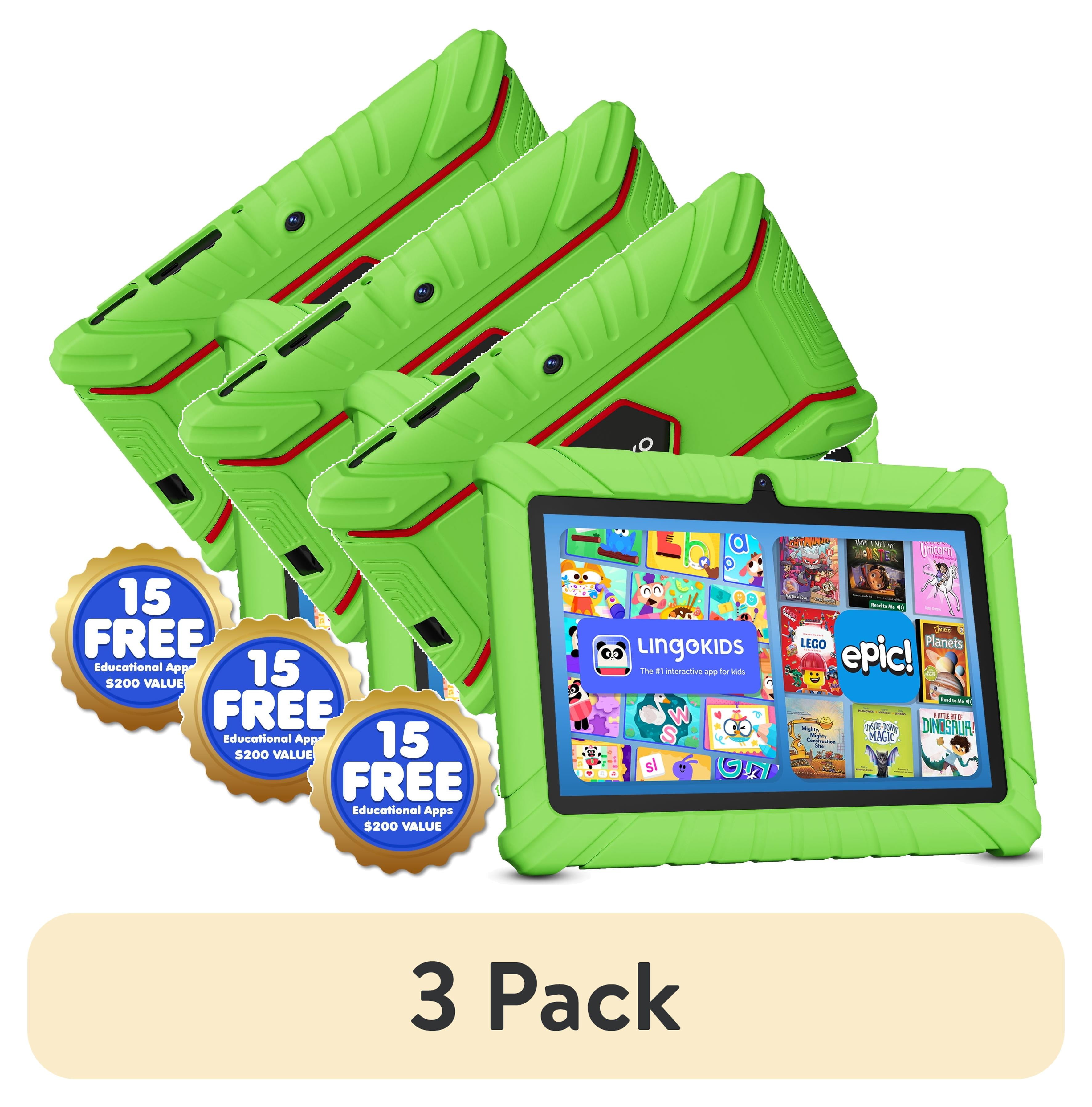 (3 pack) Contixo V8 Kids Tablets, Educational Tablets for Kids with ...
