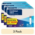 (3 pack) CONTOUR®NEXT Blood Glucose Test Strips, 70 Count - Walmart.com