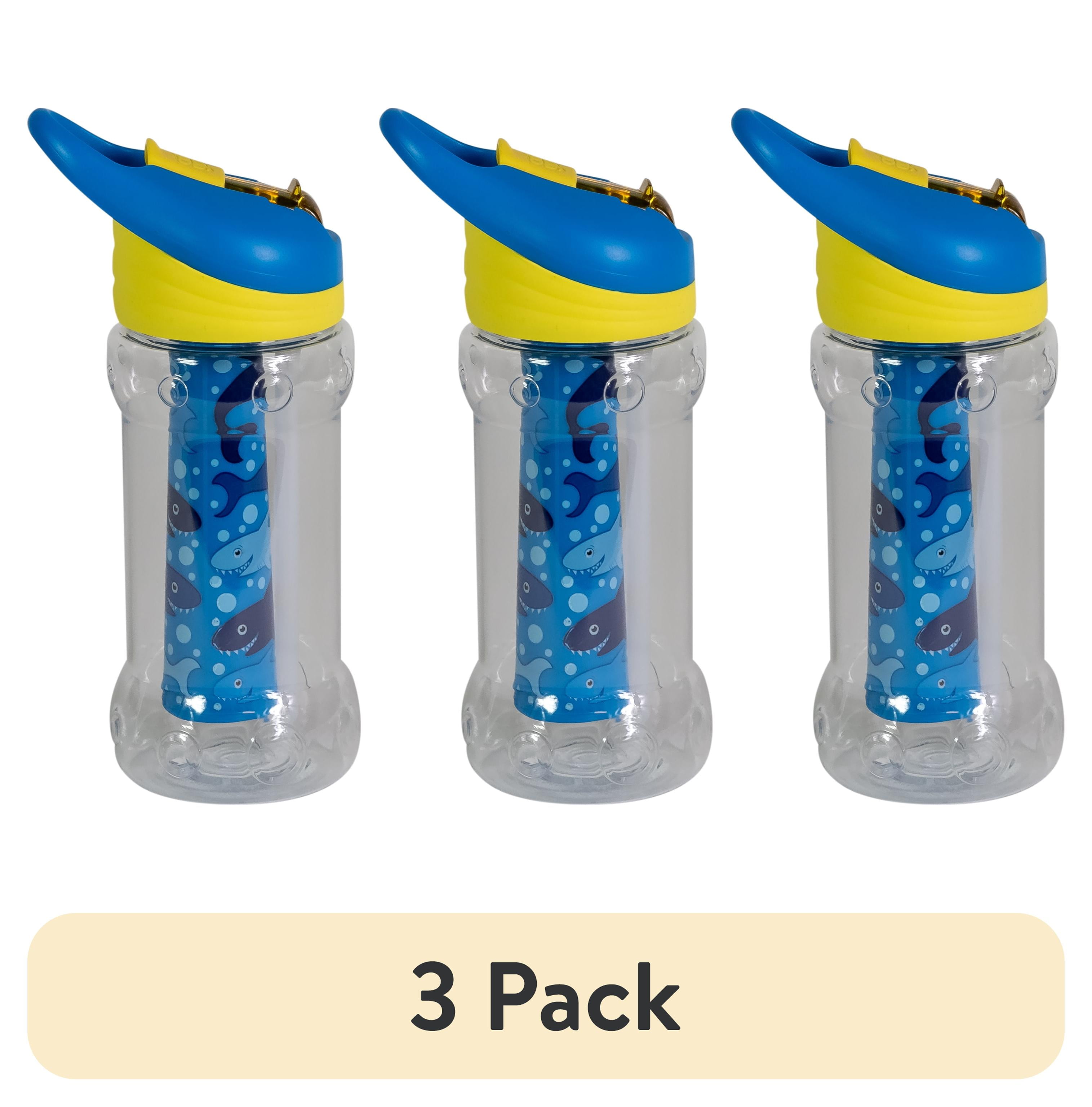 (3 pack) Cool Gear 14 Oz. non-toxic Paloma Bottle Shark, Blue and ...