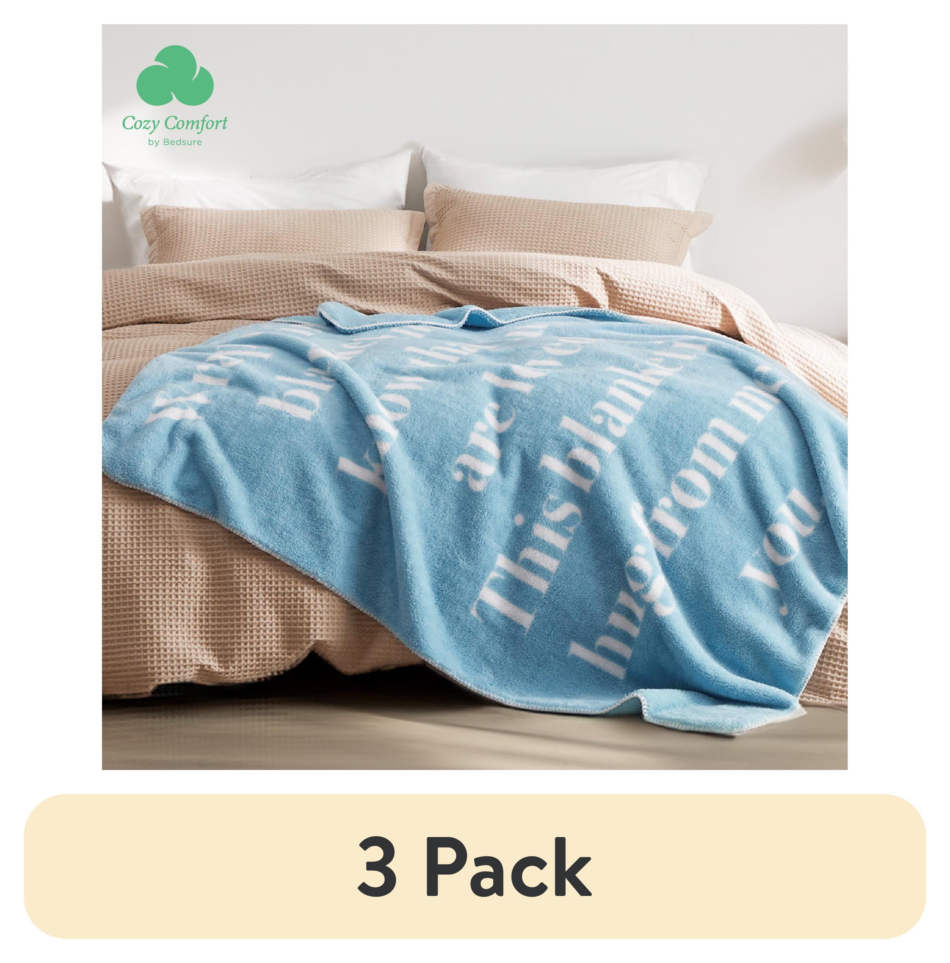 (3 pack) Cozy Comfort Get Well Gifts for Women - After Surgery Blanket ...