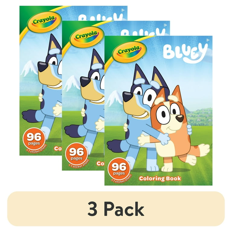 crayola bluey coloring book 96 pages