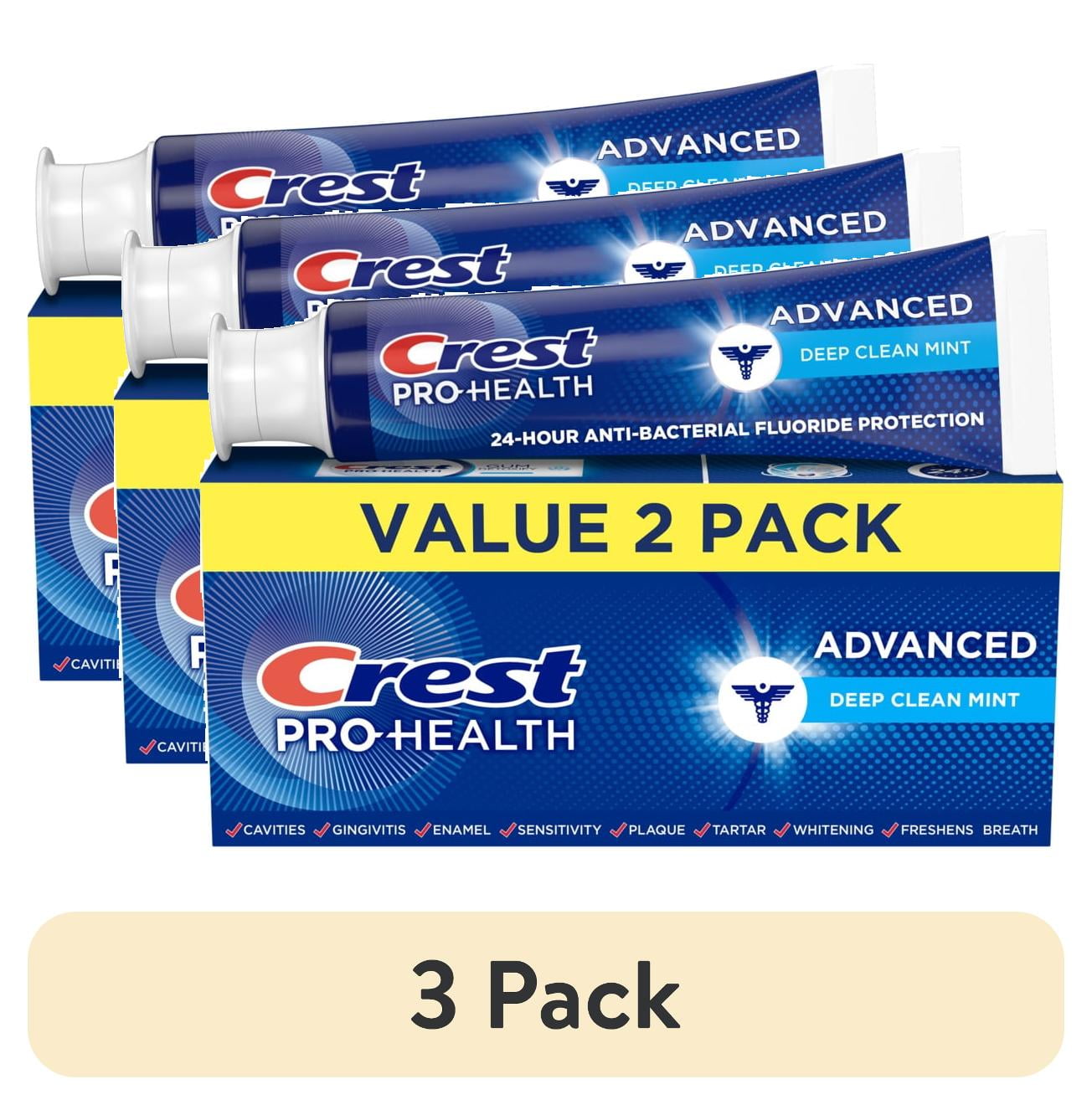 (6 pack) Crest Pro-Health Advanced Deep Clean Mint Toothpaste (5.1oz ...