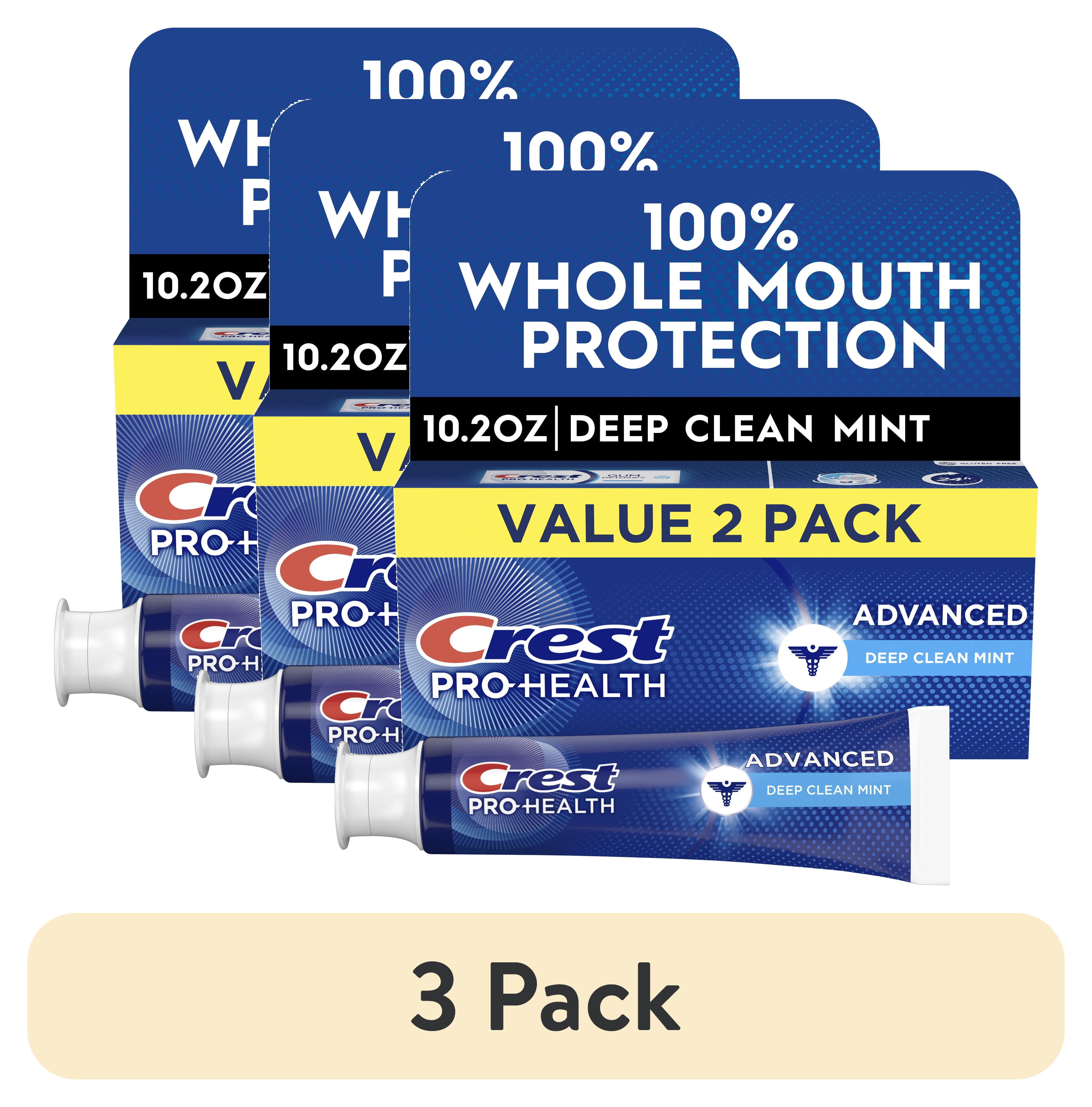 (3 pack) Crest Pro-Health Advanced Deep Clean Mint Toothpaste, 5.1 oz ...