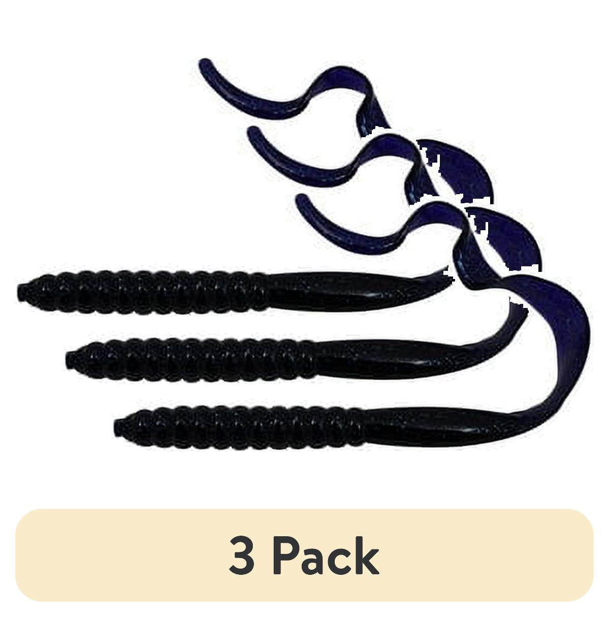 (3 pack) Culprit 10" Original Worm, June Bug, 10 Count - Walmart.com