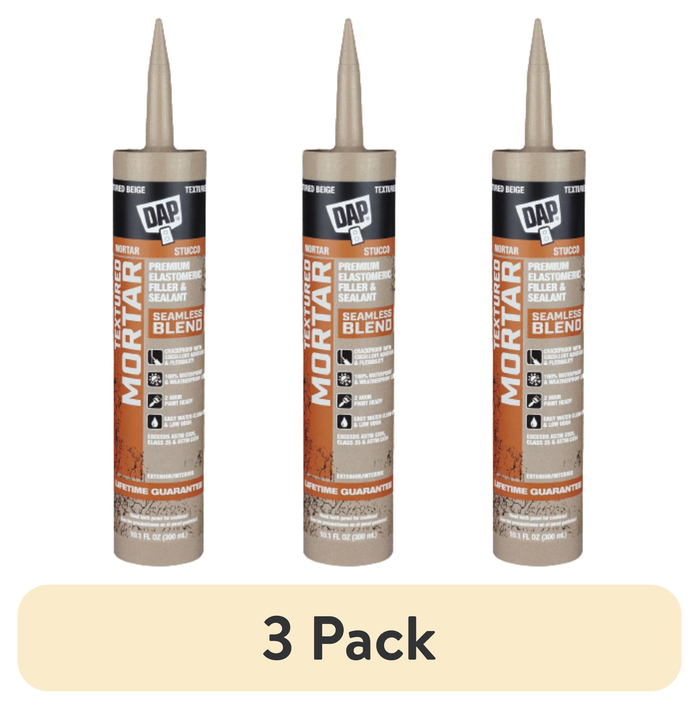 (3 pack) DAP Premium Textured Mortar Beige Advanced Latex Concrete and ...