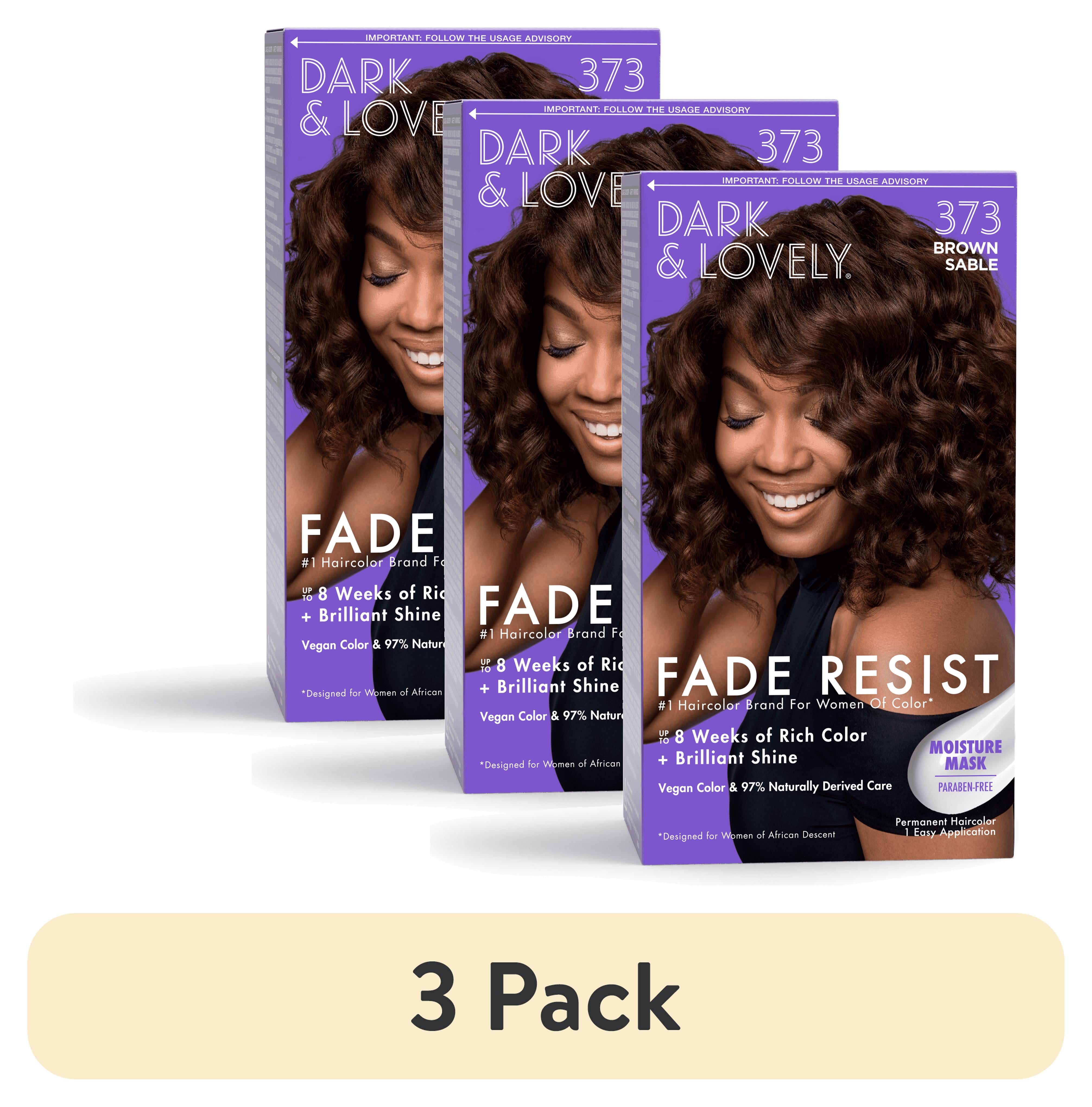 (3 pack) Dark and Lovely Fade Resist Rich Conditioning Hair Color ...