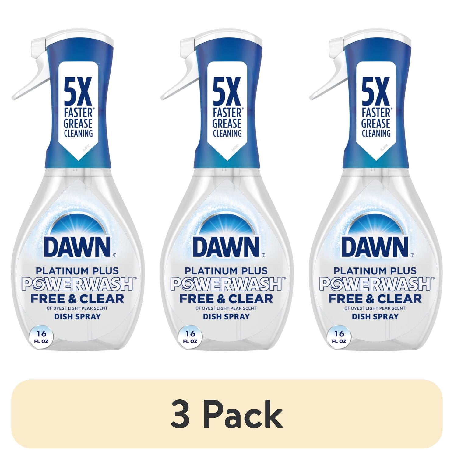 (3 pack) Dawn Powerwash Spray, Dish Soap, Dishwashing Liquid, Free ...