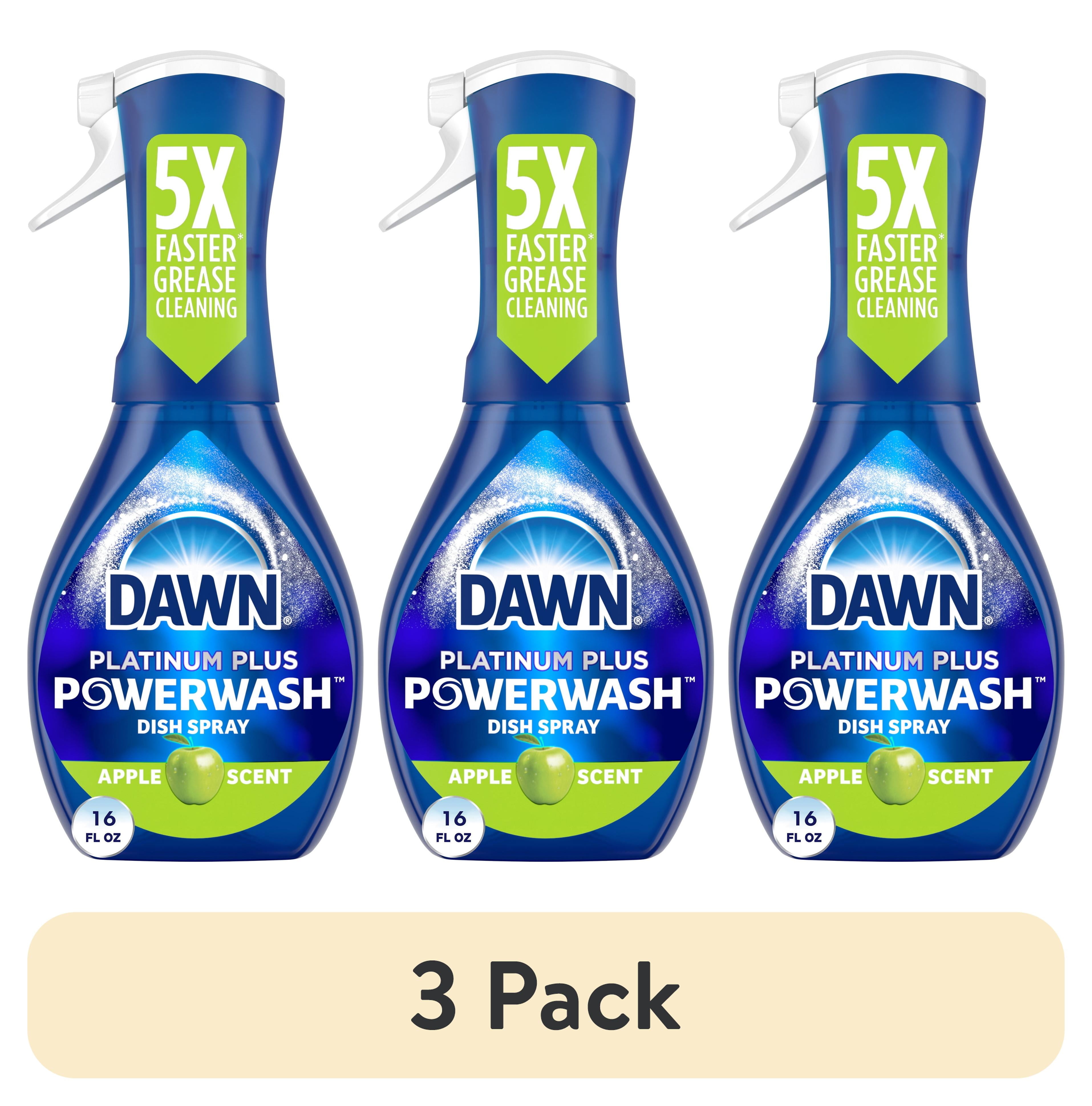 (3 pack) Dawn Powerwash Apple Dish Spray, Dish Soap Starter Kit, 16 fl ...