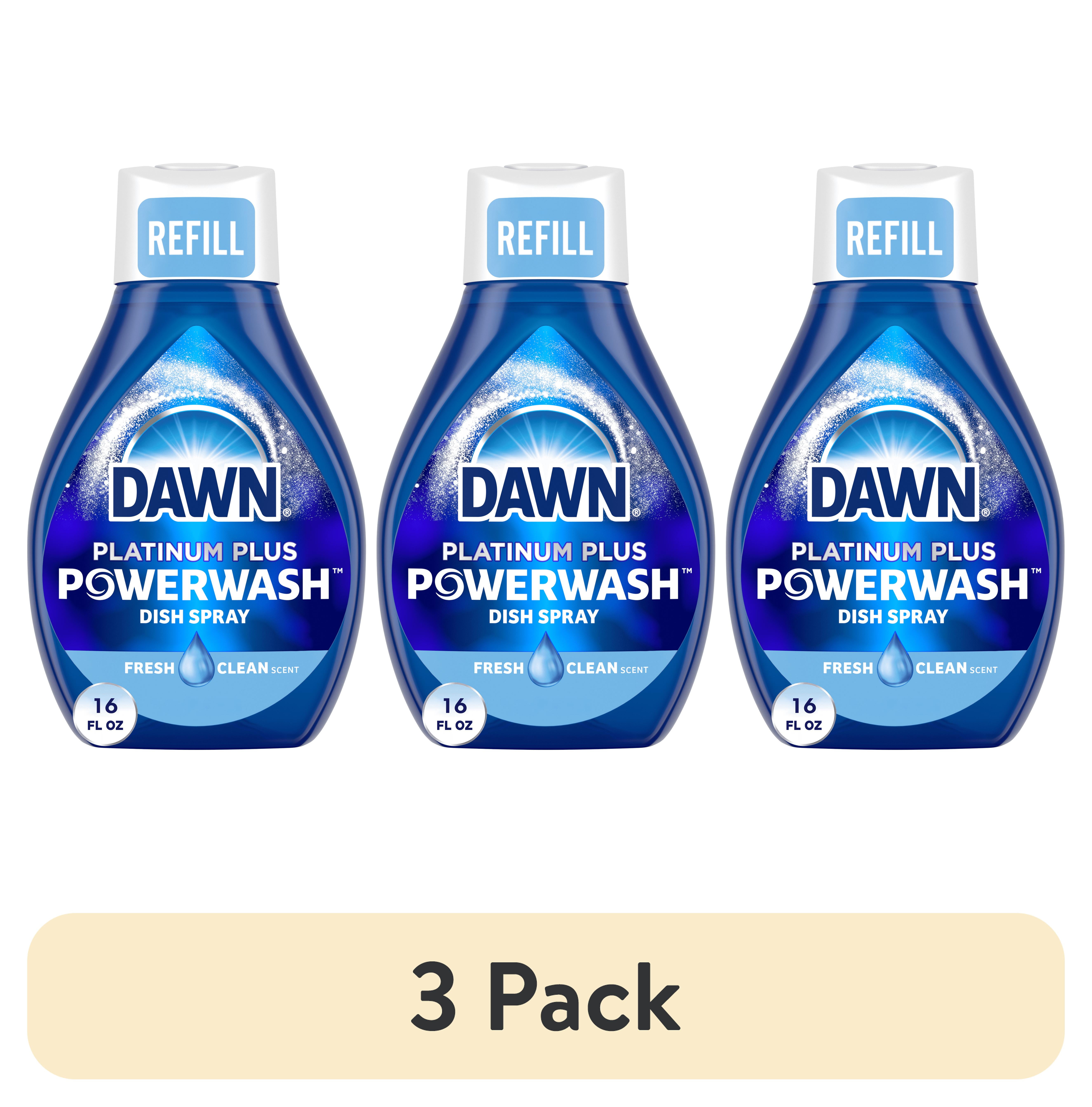 (3 pack) Dawn Spray Dish Soap Refill, Fresh Scent, 16 fl oz - Walmart.com