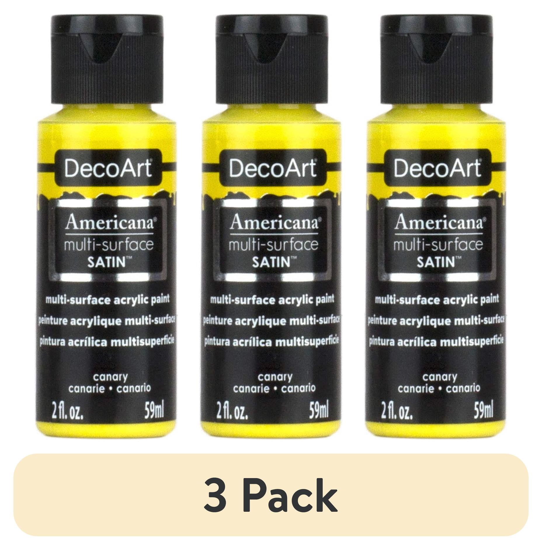 (3 pack) Americana Multi-Surface Acrylics - 2oz - Walmart.com