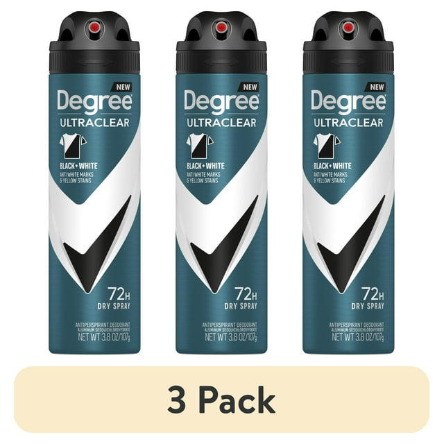 (3 pack) Degree Ultra Clear Long Lasting Men's Antiperspirant Deodorant ...