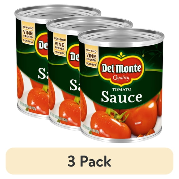 (3 pack) Del Monte Tomato Sauce 29 oz. Can - Walmart.com
