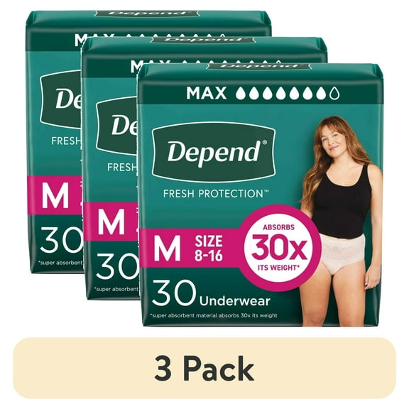 Depend Guards for Men, Maximum Absorbency Incontinence Pads, 52 Ct, 2 ...