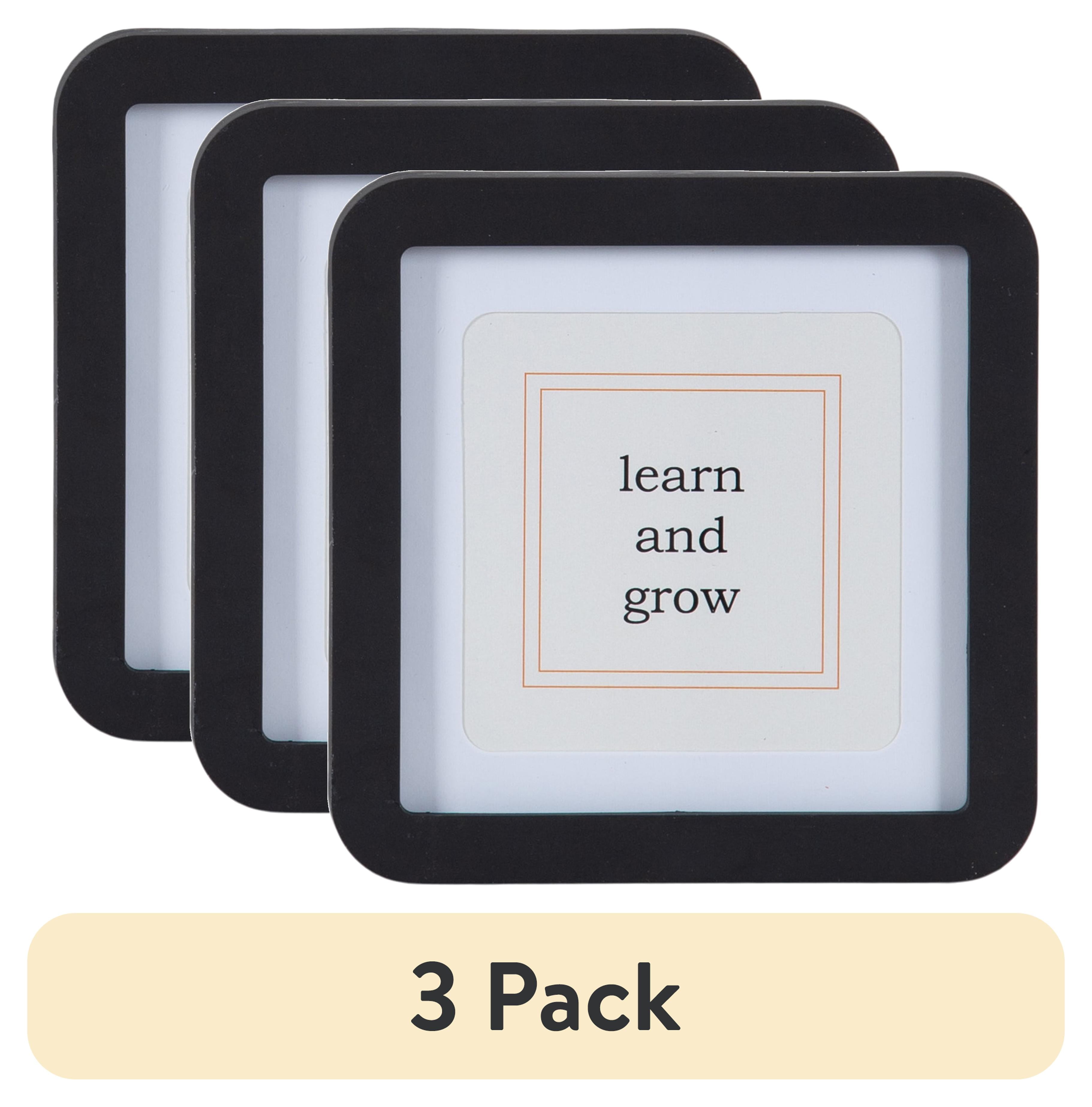 DesignOvation 5x5 Picture Frame - Basic Black - Walmart.com