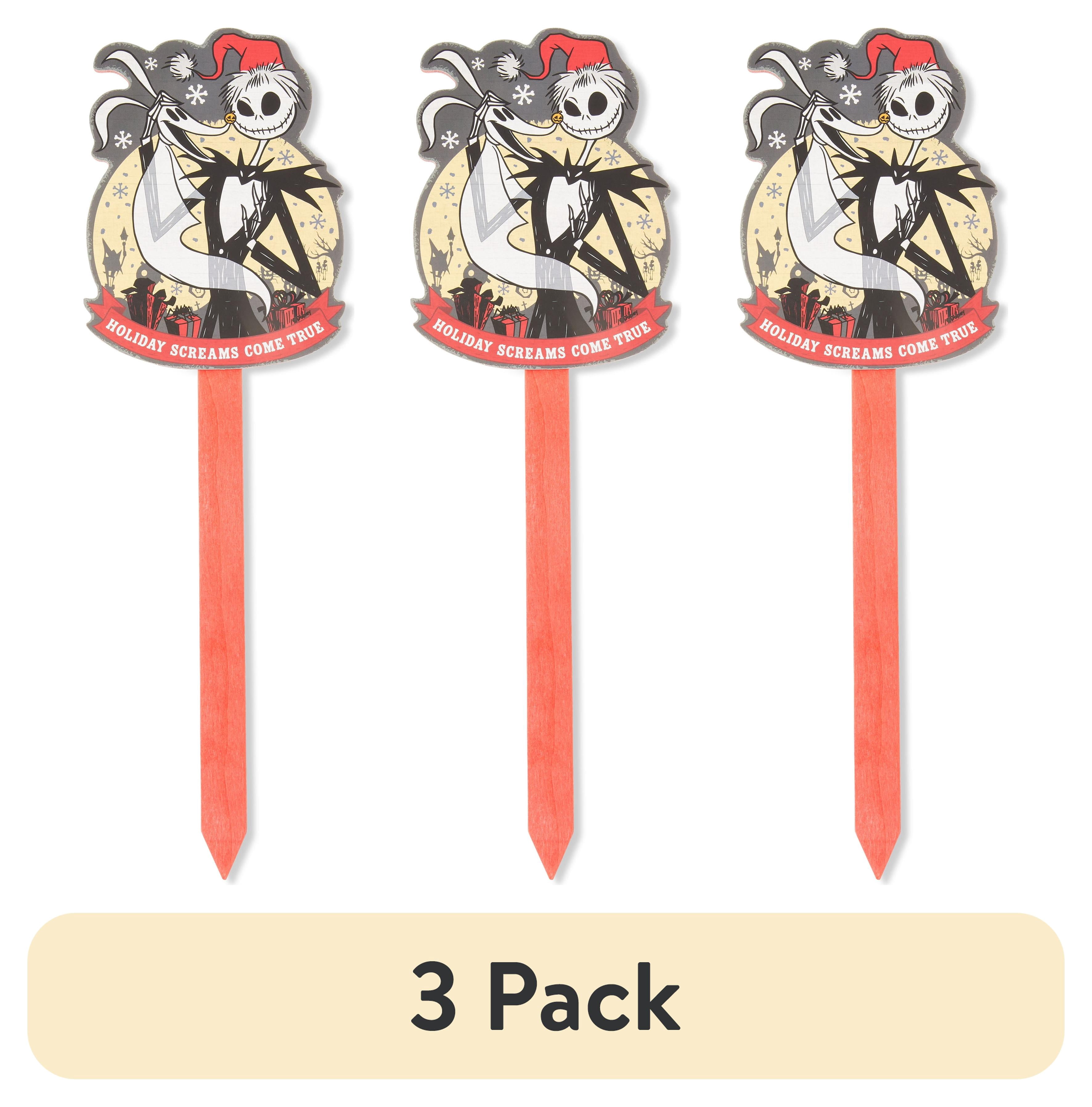 (3 pack) Disney, The Nightmare Before Christmas Jack Skellington, Yard ...