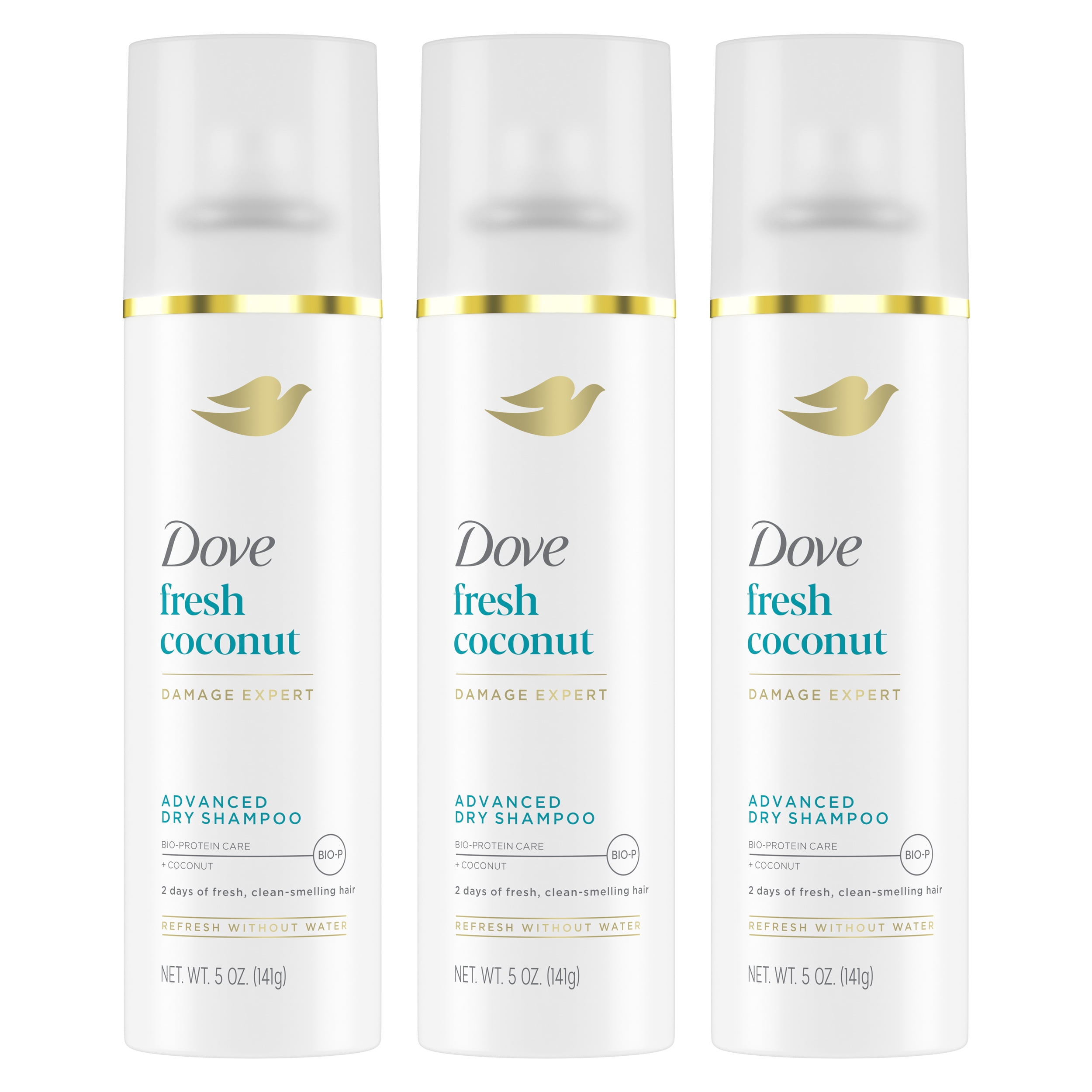 (3 pack) Dove Advanced Dry Shampoo Refresh & Revive Hair Without Water ...