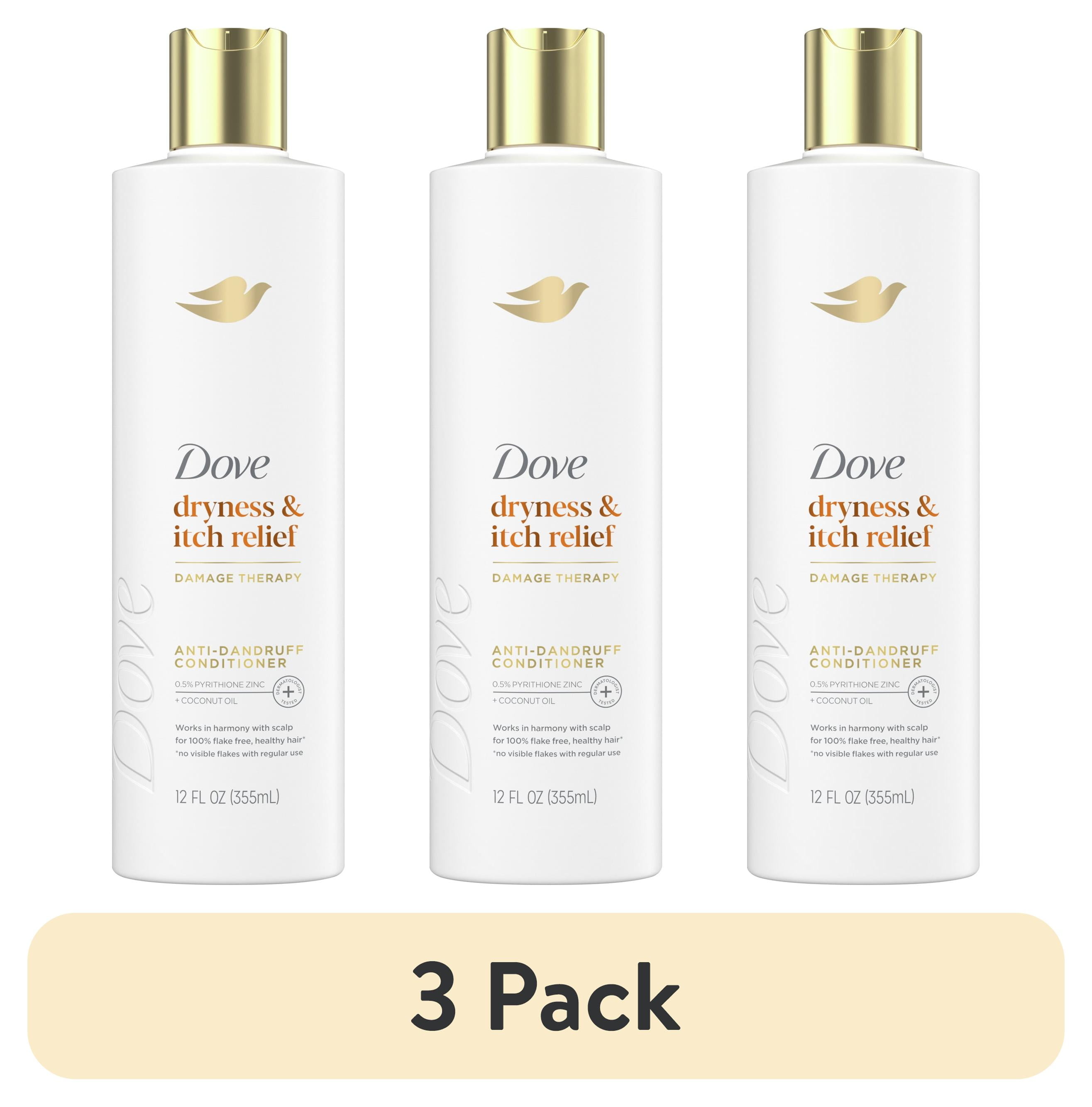 (3 pack) Dove Damage Therapy Derma Conditioner for Flaky Scalp Dryness ...