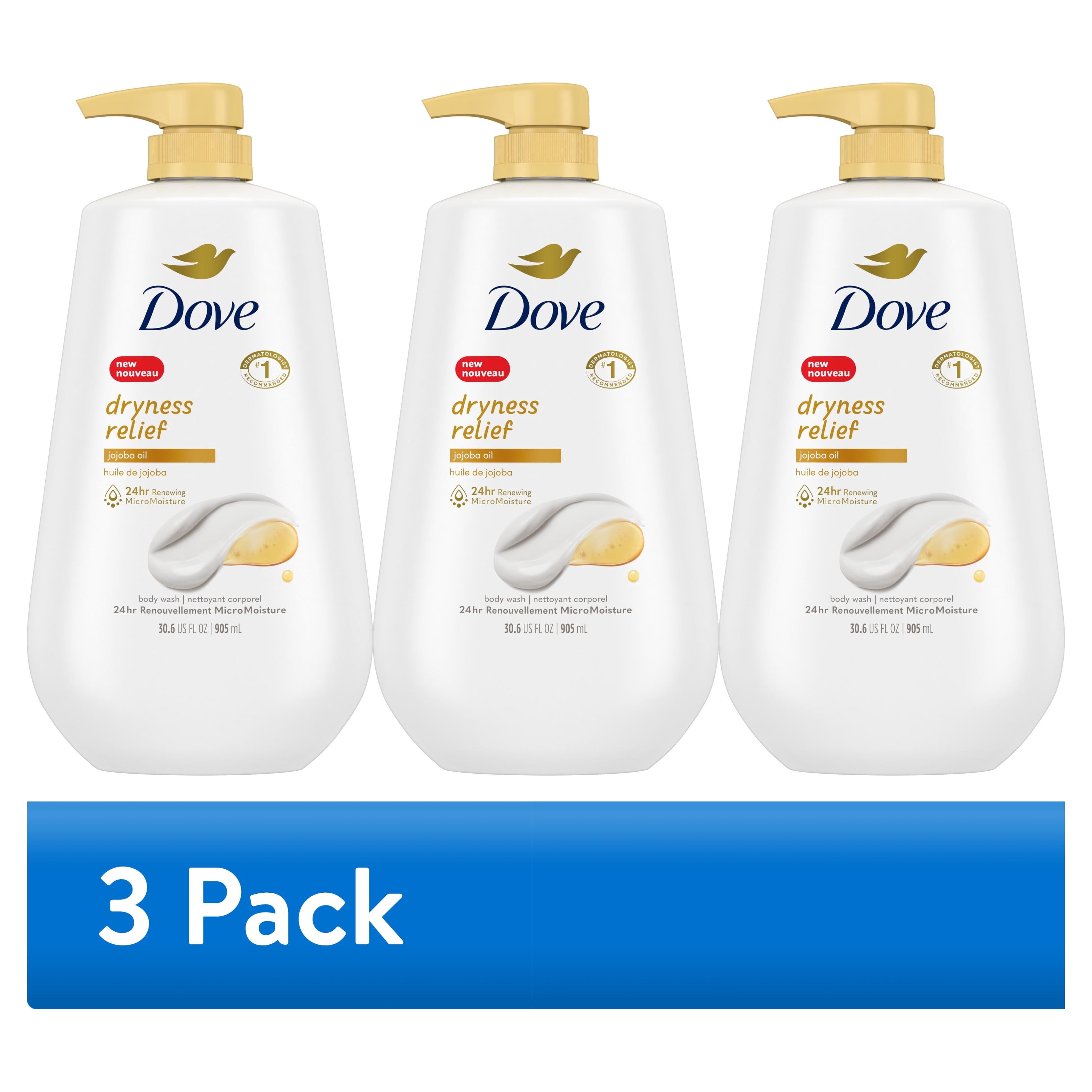 (3 pack) Dove Dryness Relief Long Lasting Gentle Women's Body Wash ...