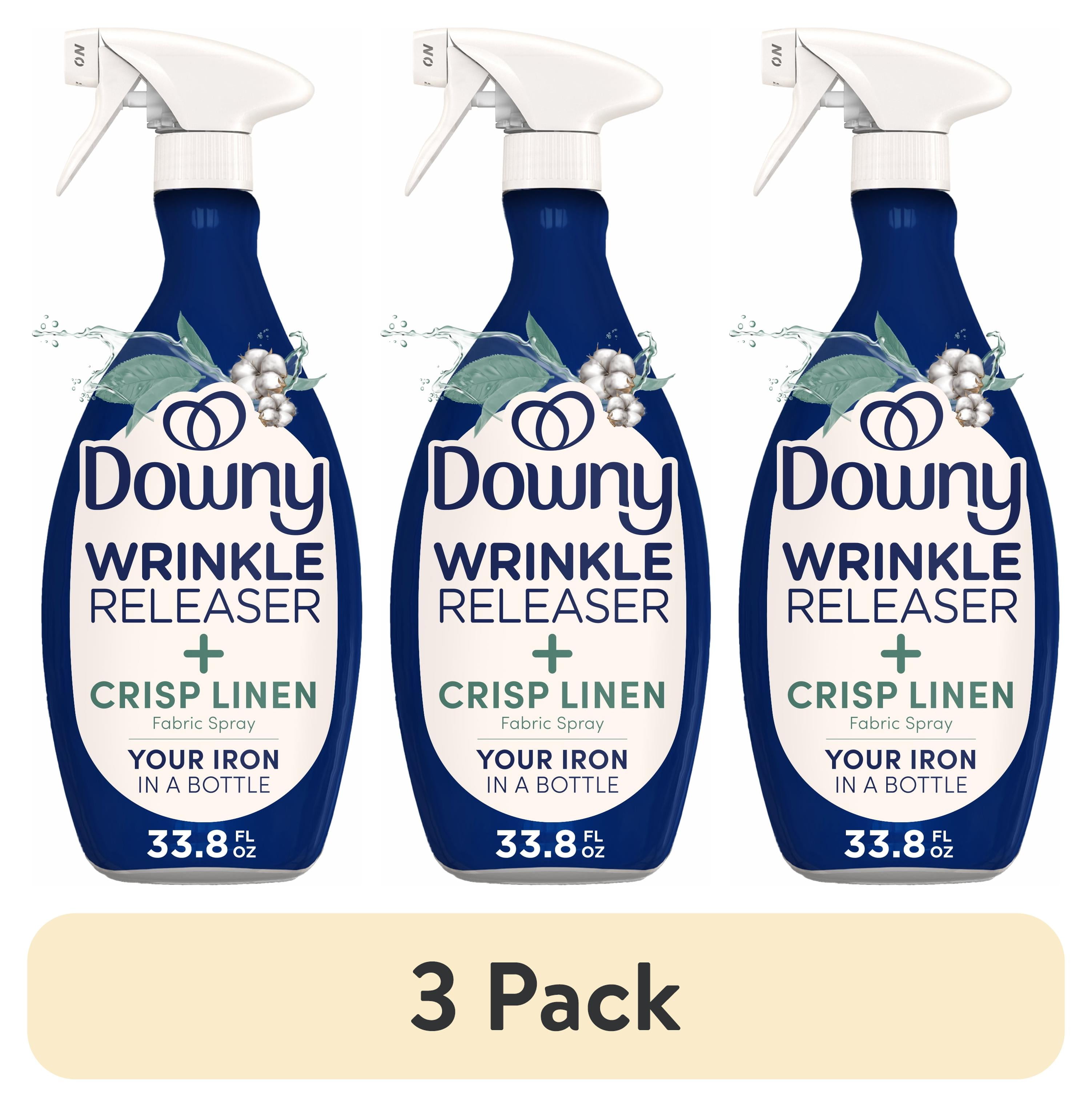 (3 pack) Downy Wrinkle Releaser Spray, Fabric Refreshing and Odor ...