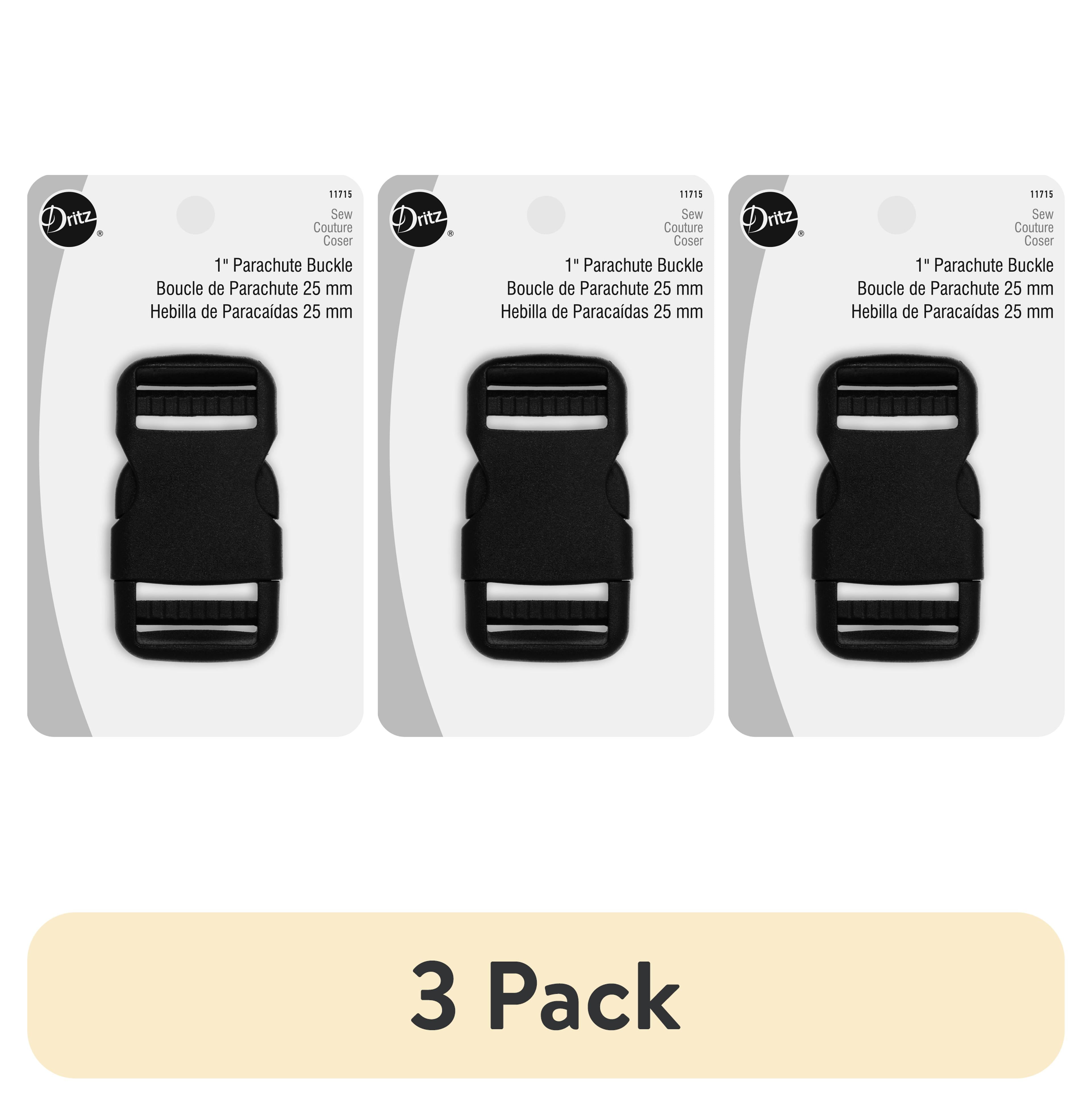 (3 pack) Dritz Parachute Buckle - Walmart.com