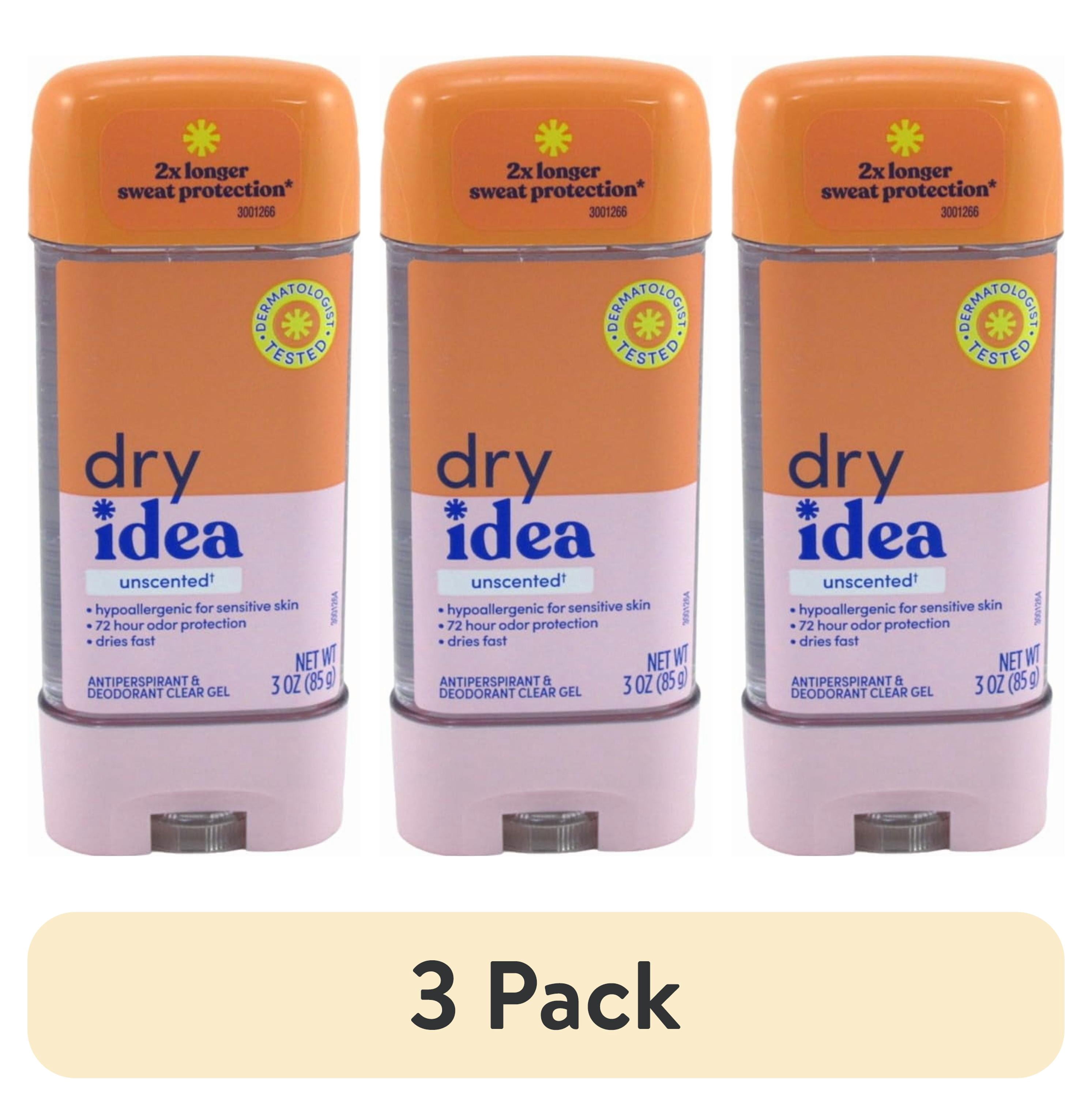 (3 pack) Dry Idea Advanced Dry Hypo Allergenic Clear Gel Antiperspirant ...