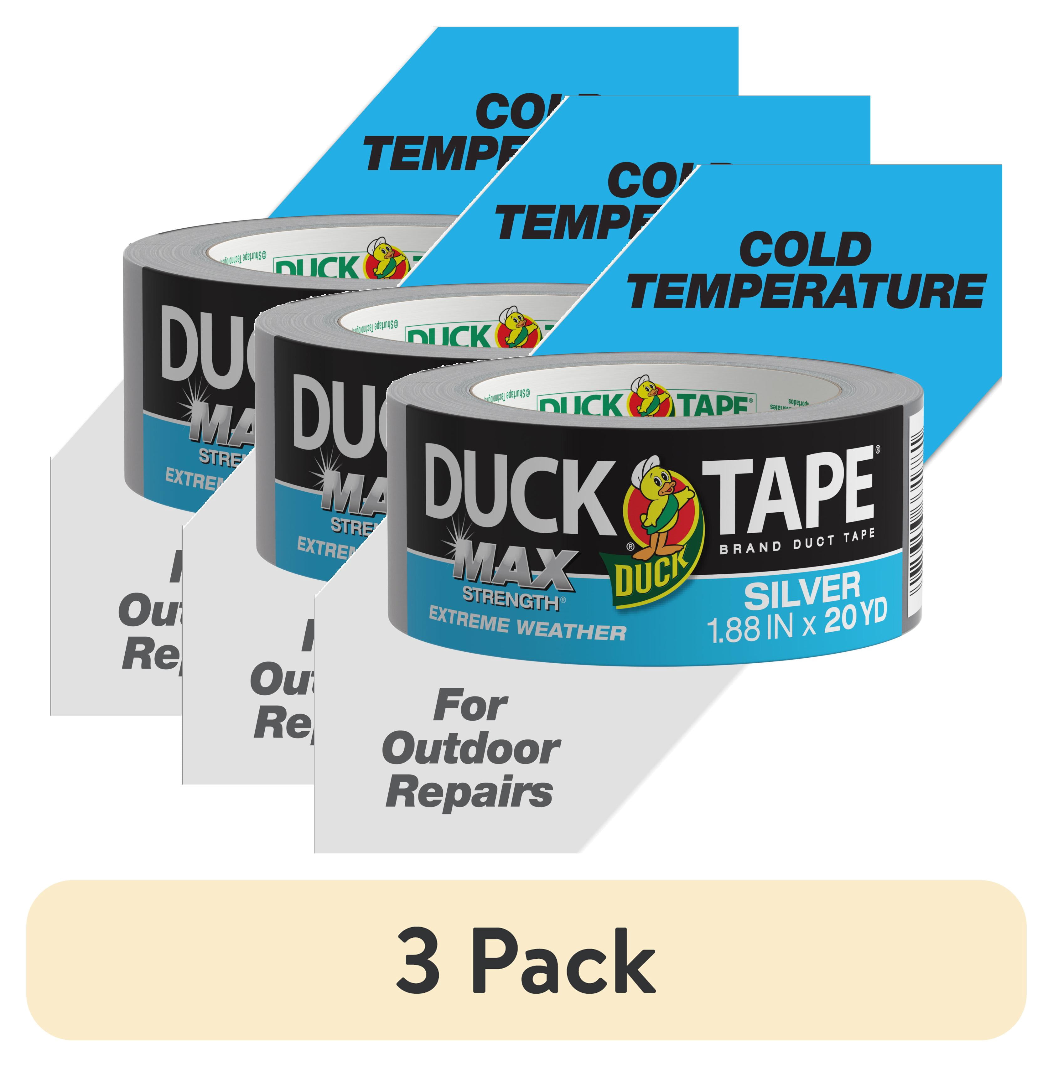 (3 pack) Duck Max Strength Extreme Weather Duct Tape, 1.88 in. x 20 ...