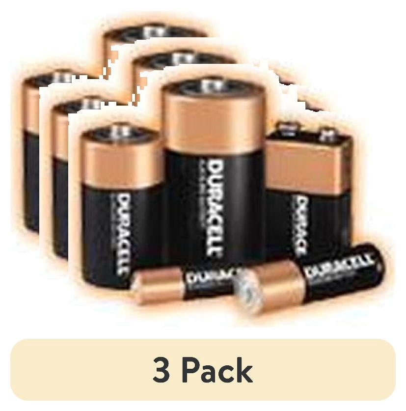 (3 pack) Duracell Coppertop D Alkaline Batteries, 2 ct - Walmart.com
