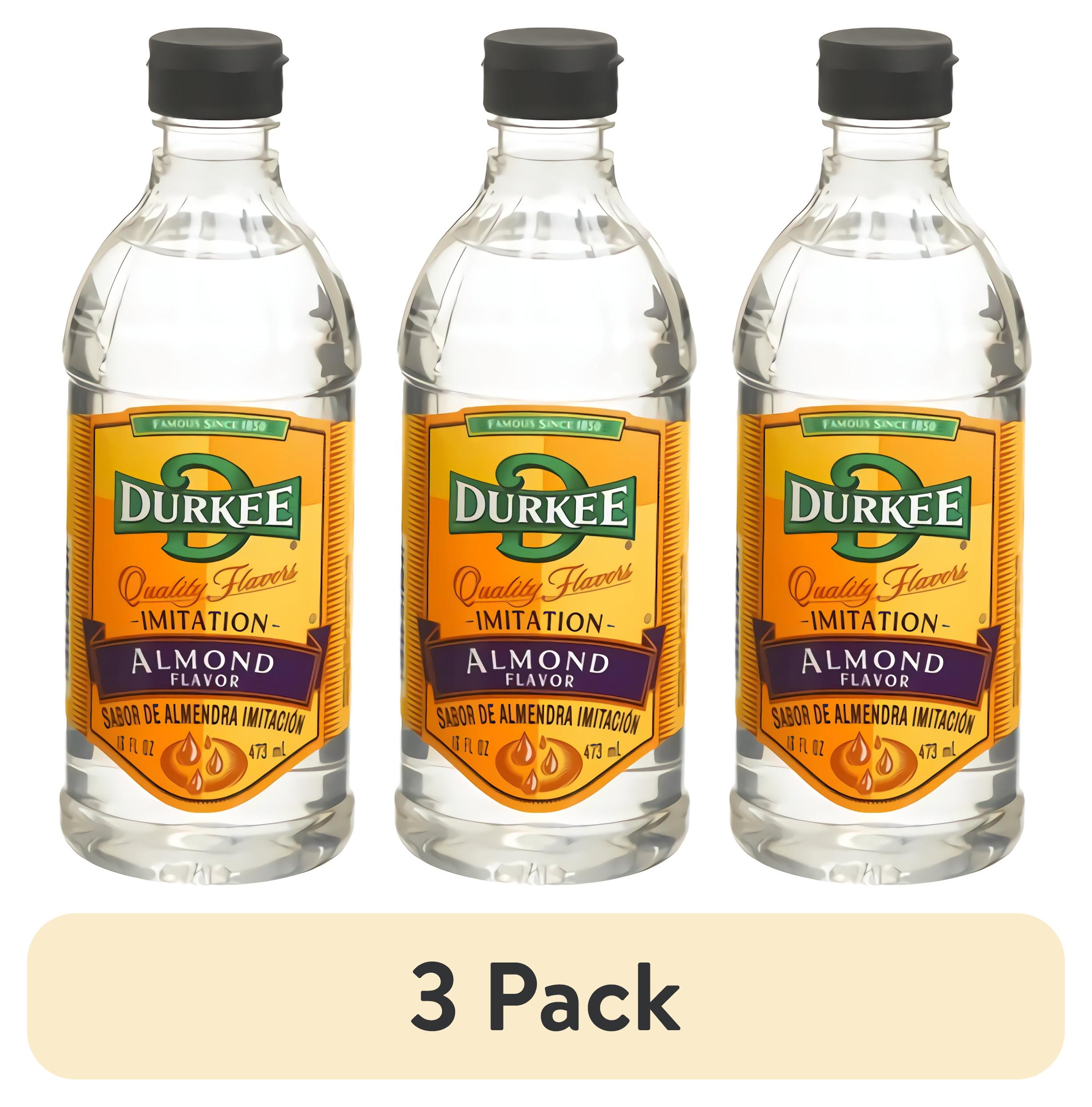 (3 pack) Durkee Flavor, Almond Imitation, 16-Ounce Packages (Pack of 3 ...
