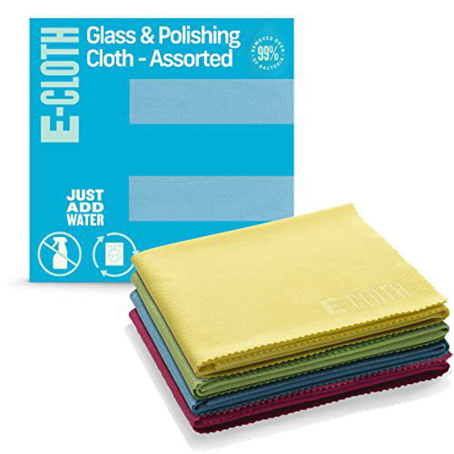 (3 pack) E-Cloth Glass & Polishing Cloth - Brilliant for Sparkling ...