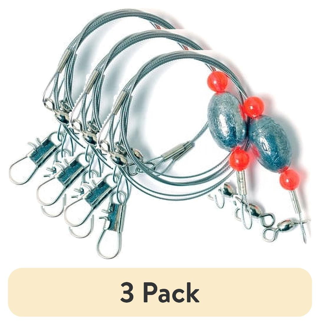 (3 pack) Eagle Claw Lazer Sharp 31" Redfish Rig with 1 oz. Egg Sinker ...