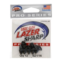 (3 pack) Eagle Claw Lazer Sharp Pro Series Worm Weight Value Pack ...