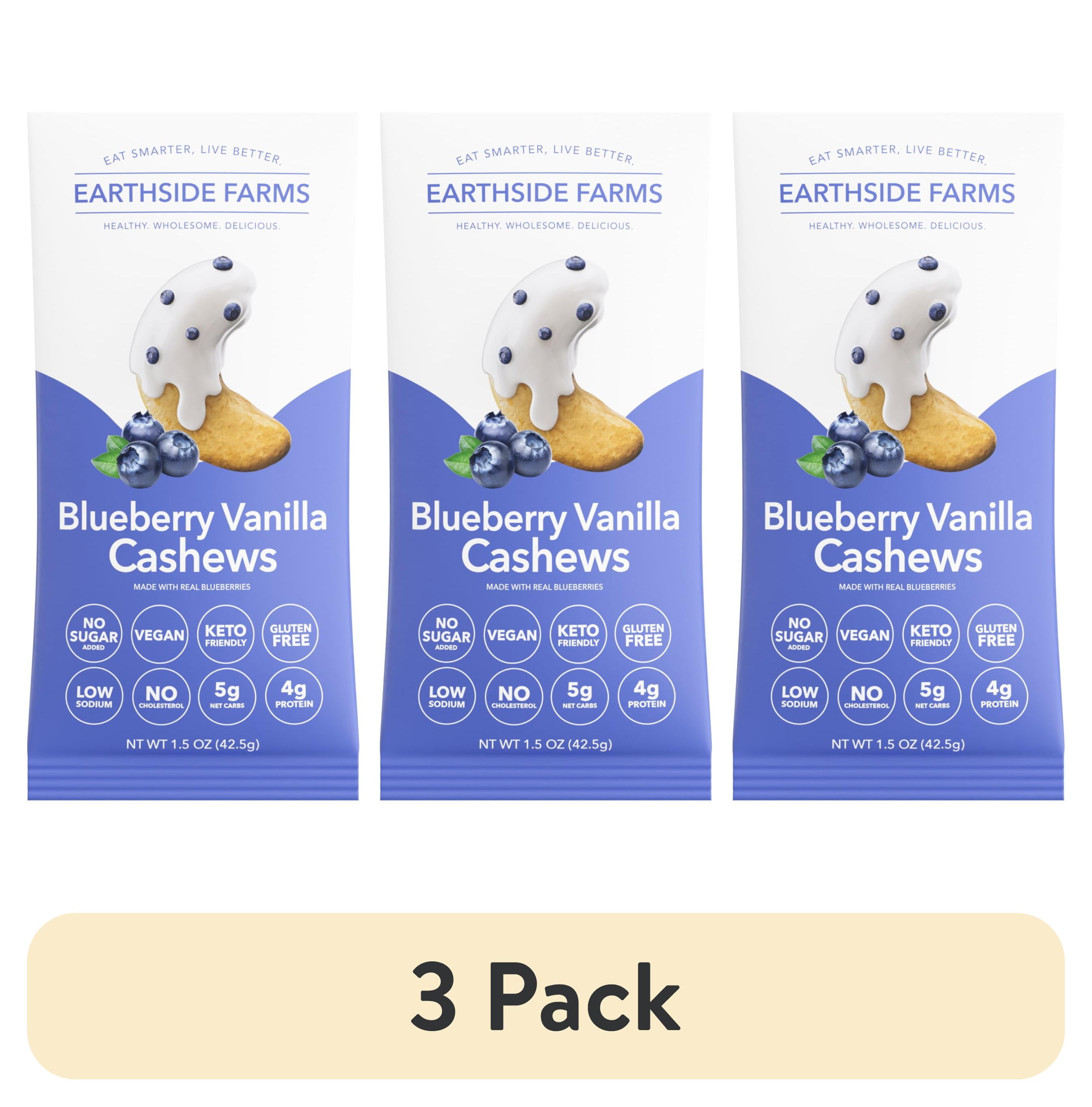 (3 pack) Earthside Farms Banana Bread Walnuts 1.5oz - Walmart.com