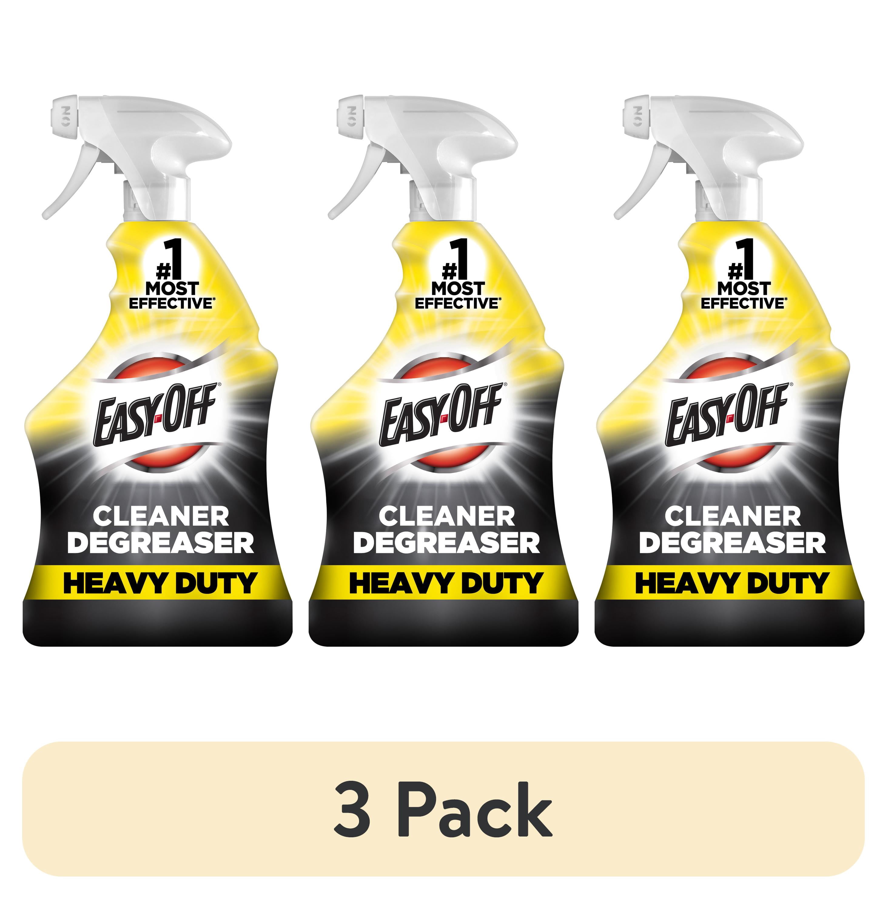 (3 pack) Easy-Off Heavy Duty Degreaser, Removes Grease & Grime, For ...