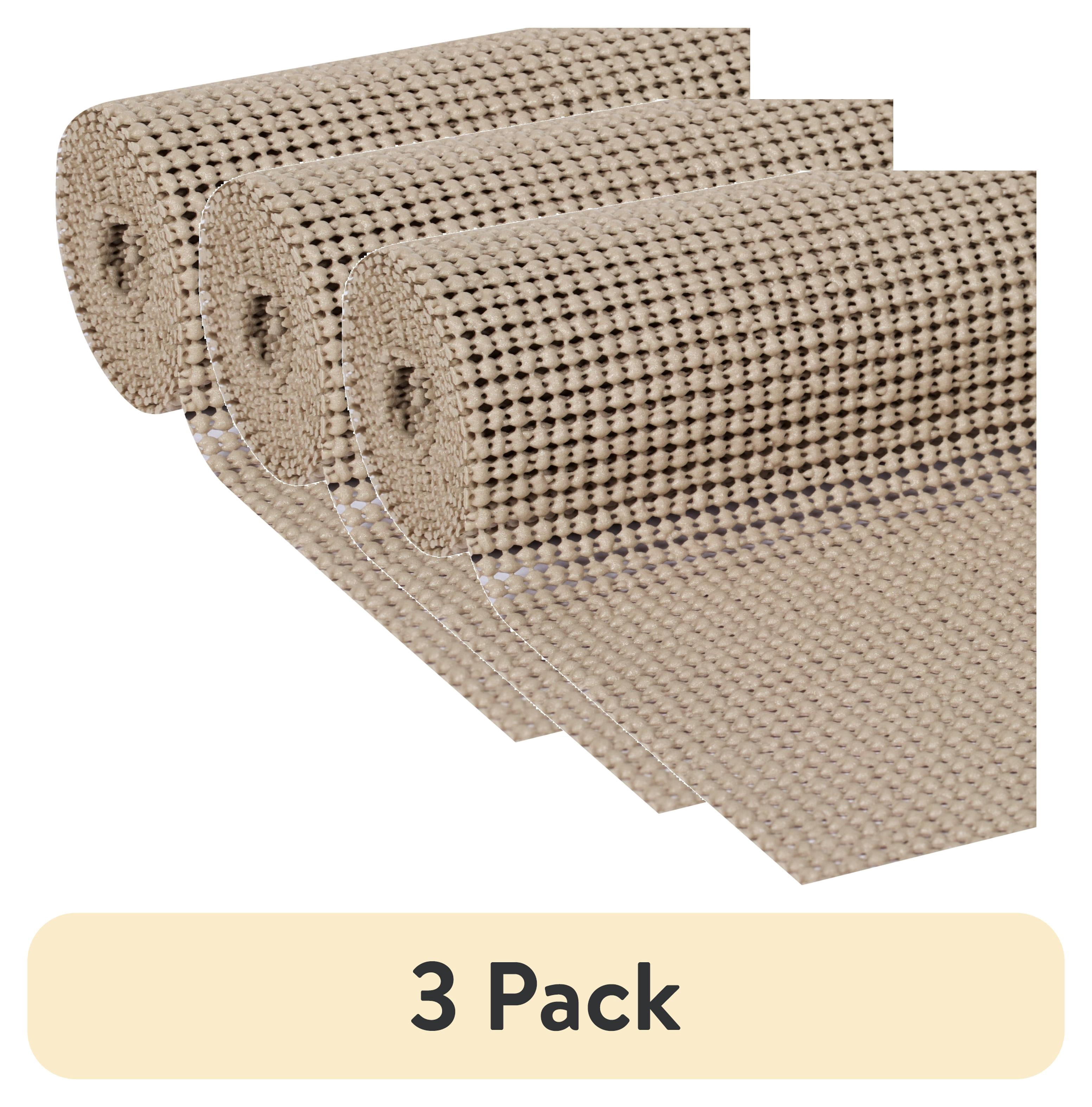 EasyLiner 3 Pack Select Grip Shelf Liner Taupe 20in x 6ft for Drawer ...