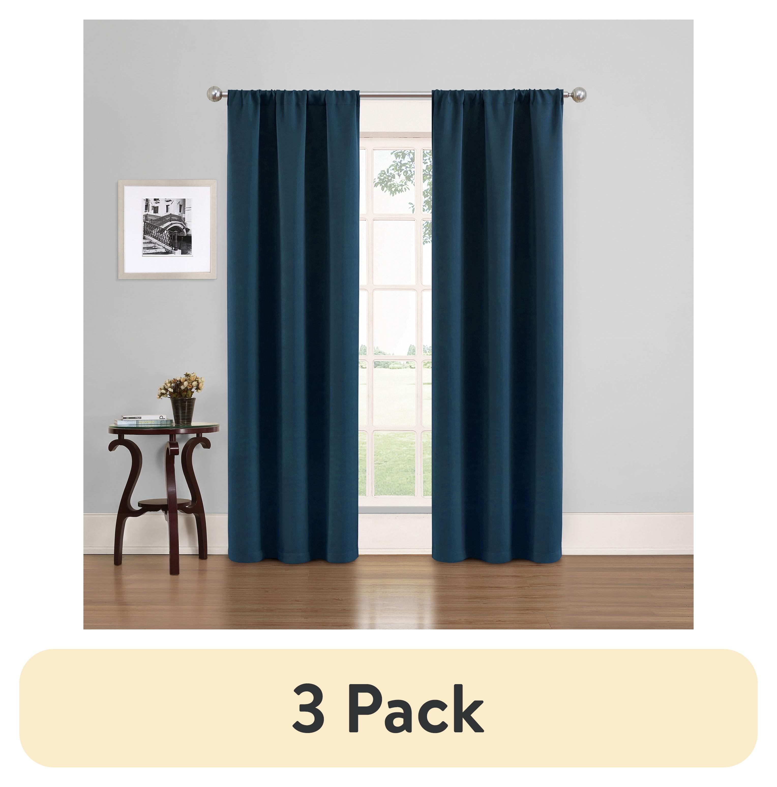 Eclipse Phoenix Blackout Curtain Panel Indigo Blue - Walmart.com