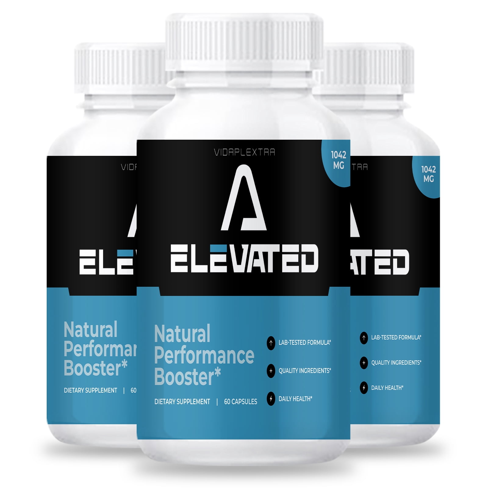 (3 pack) Elevated Capsules - Elevated Male Capsules - Walmart.com