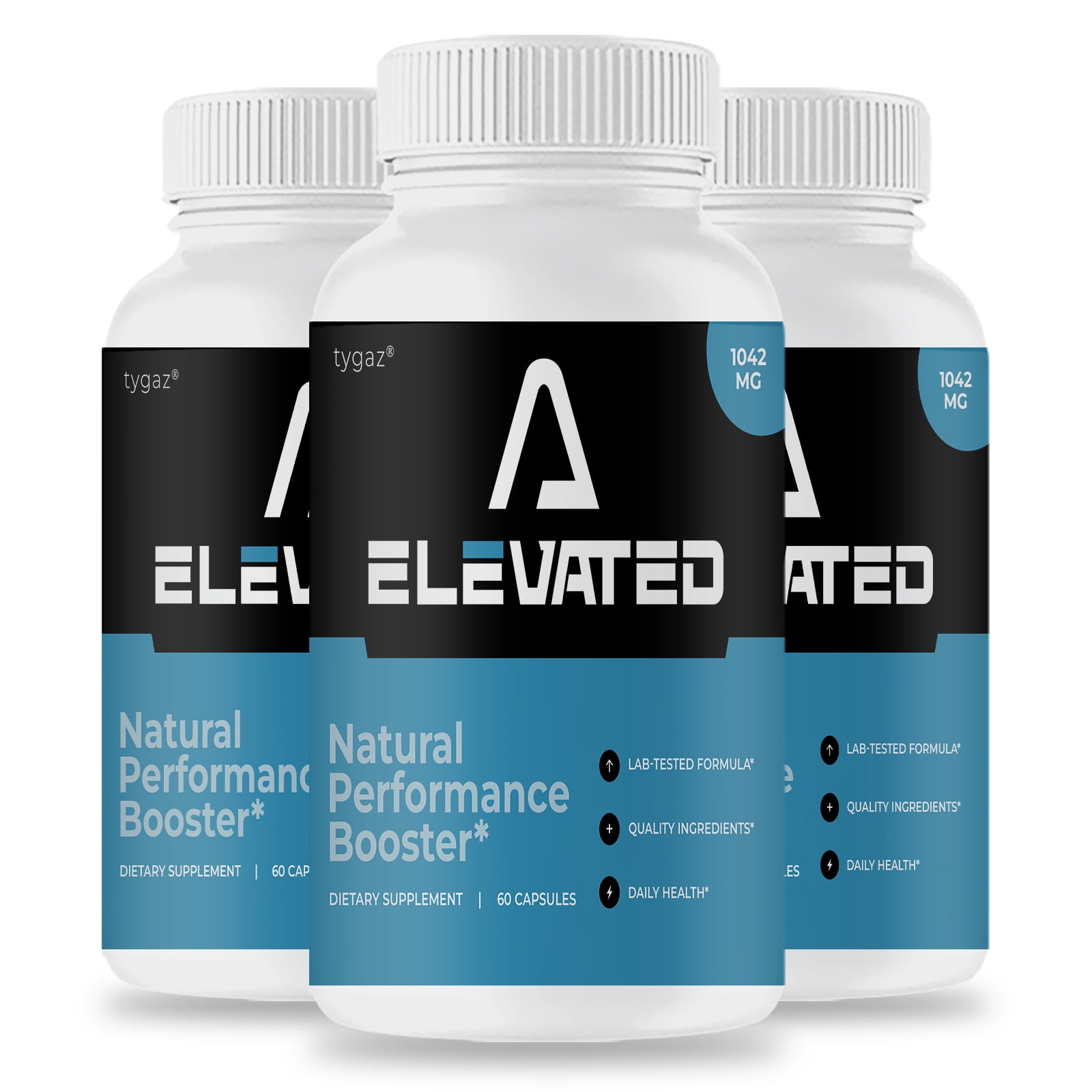 (3 pack) Elevated - Elevated Pills For Men - Walmart.com