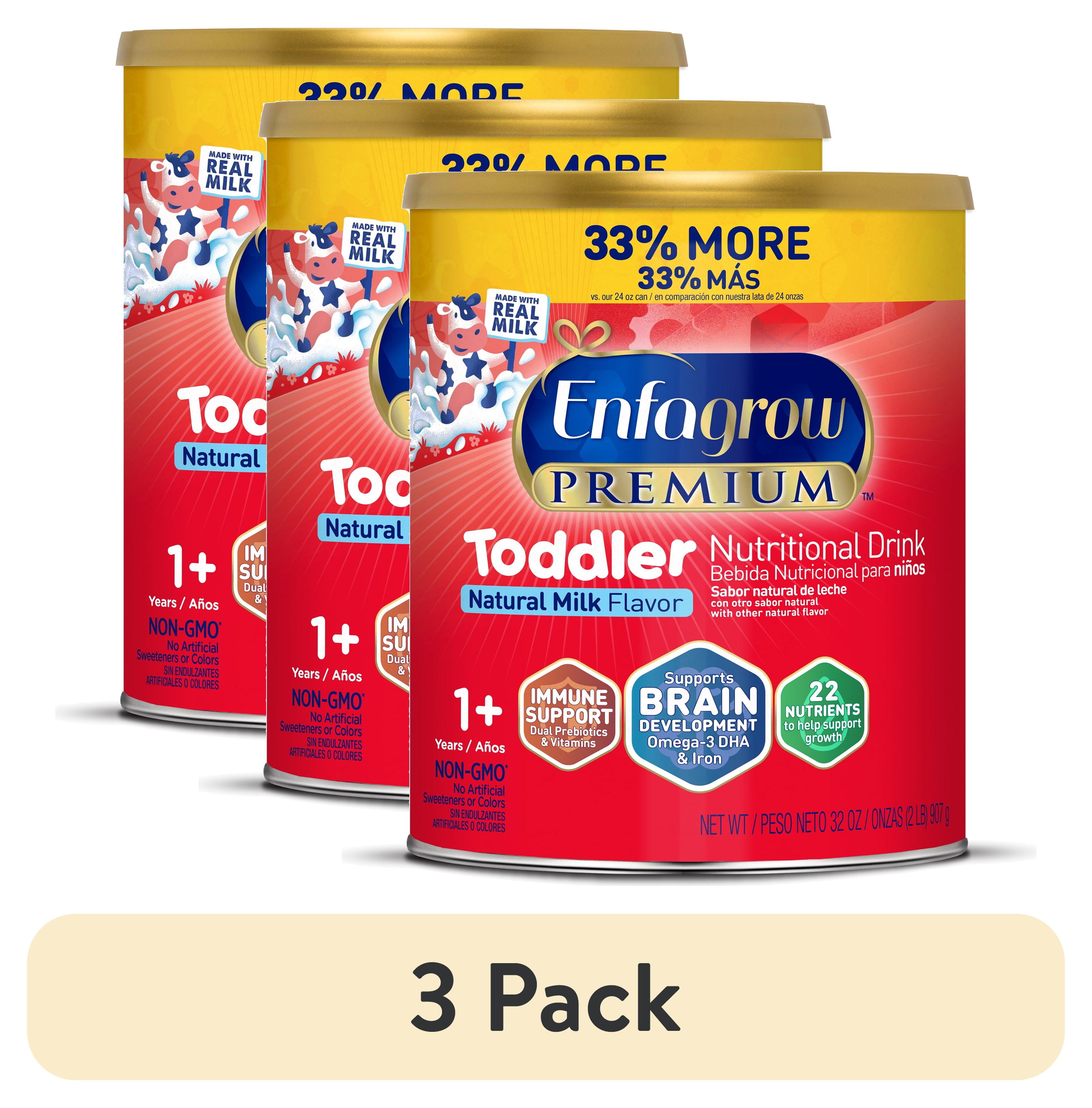 (3 pack) Enfagrow Premium Toddler Nutritional Drink, To Support Picky ...