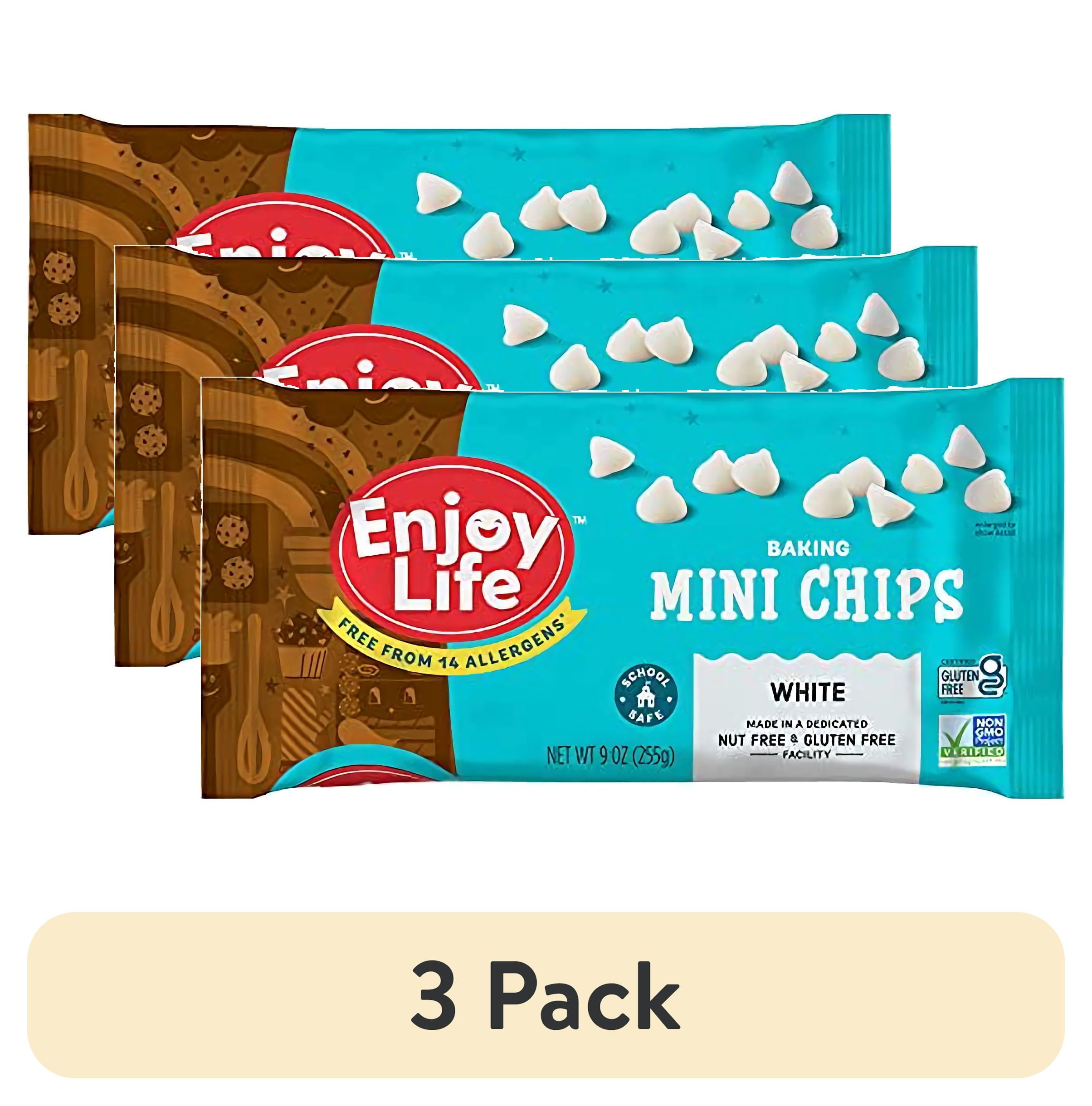 (3 pack) Enjoy Life White Baking Chips Mini 9 oz - Walmart.com